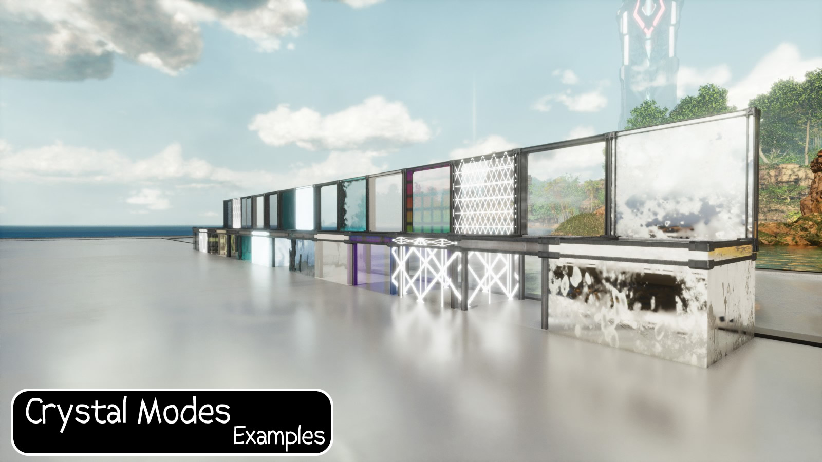 Crystal Structures [Skin] - Gallery - Ark Survival Ascended Mods ...