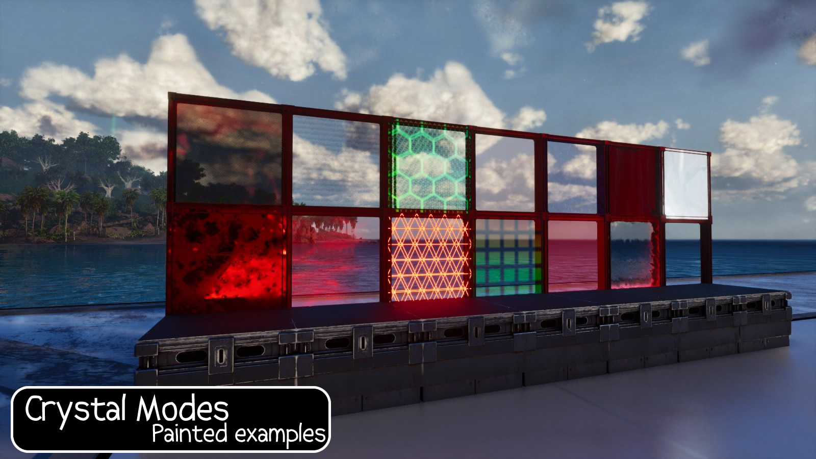 Crystal Structures [Skin] - Gallery - Ark Survival Ascended Mods ...