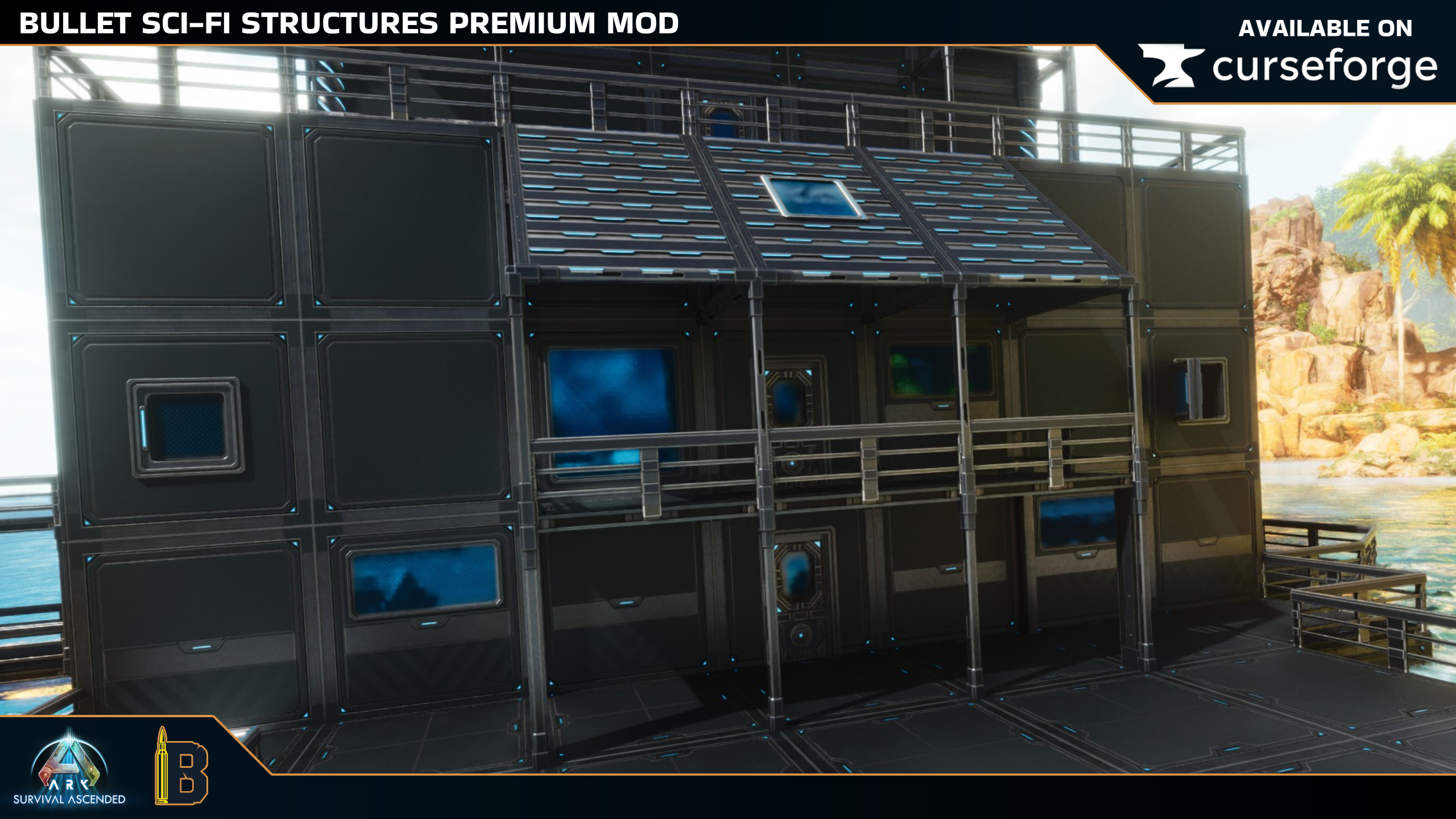 Bullet Sci-Fi Structures Premium | Skin Cosmetics - Gallery - Ark ...