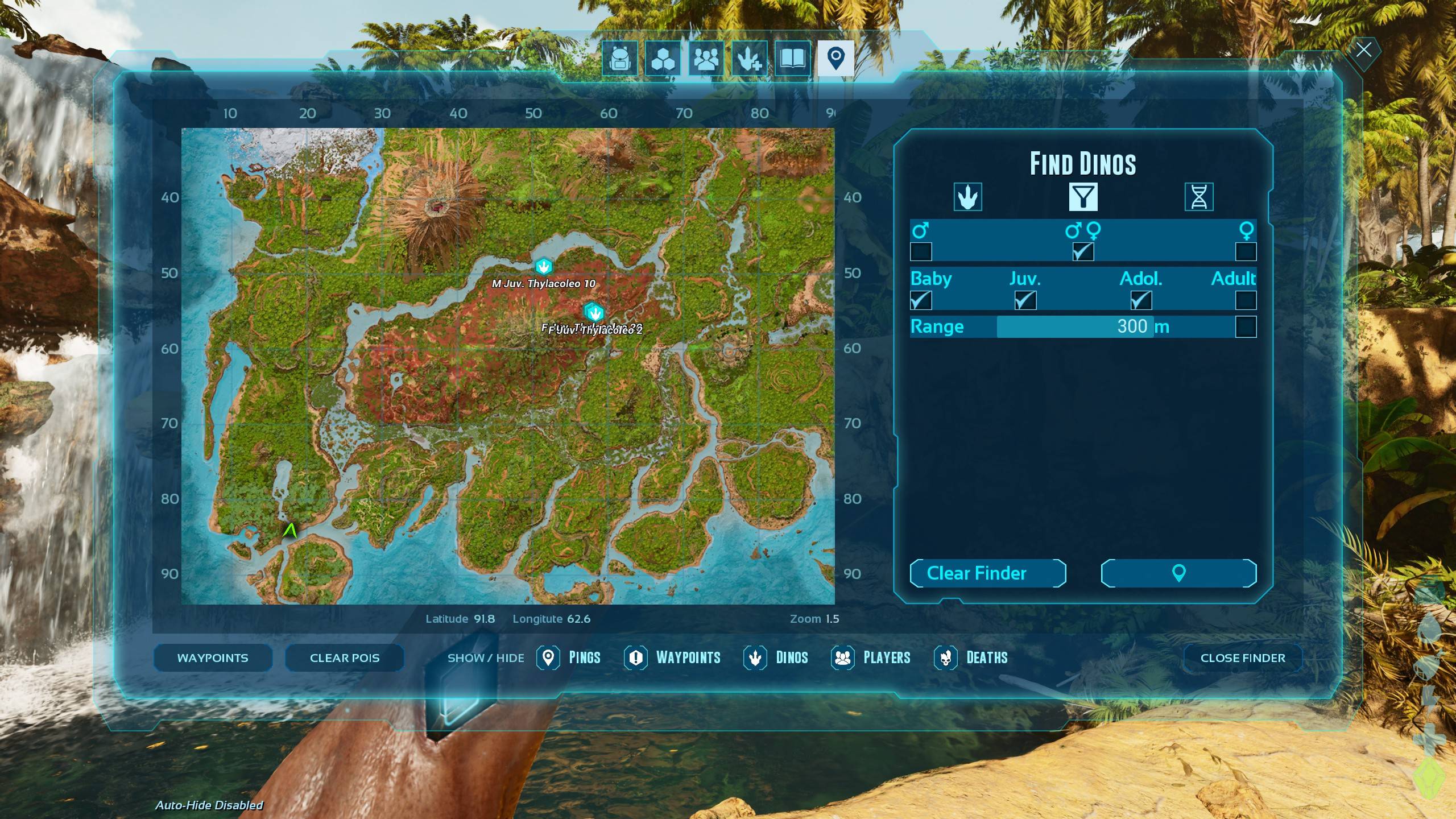 Der Dino Finder - Gallery - Ark Survival Ascended Mods - CurseForge