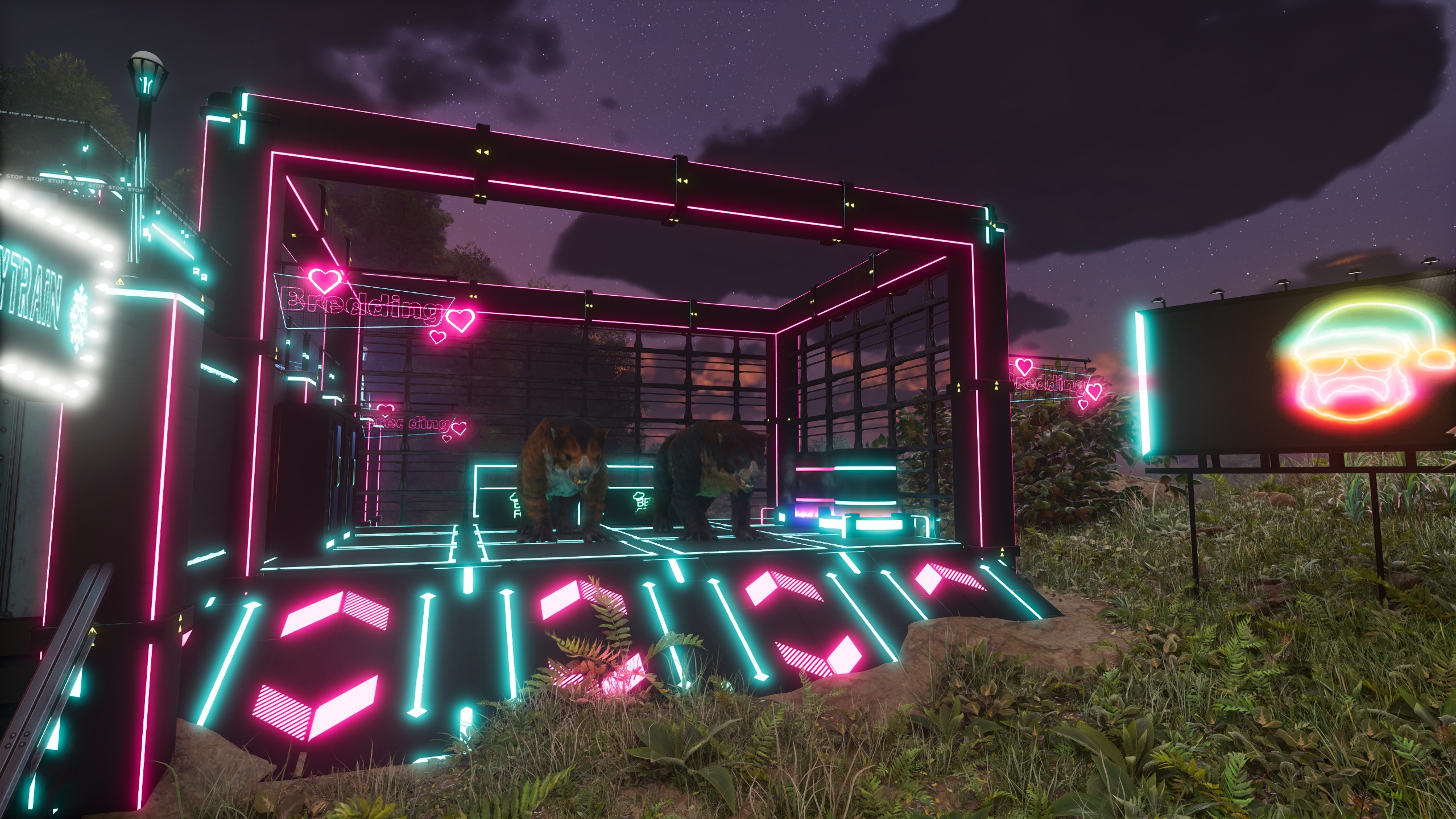Neon Structures skin - Gallery - Ark Survival Ascended Mods - CurseForge