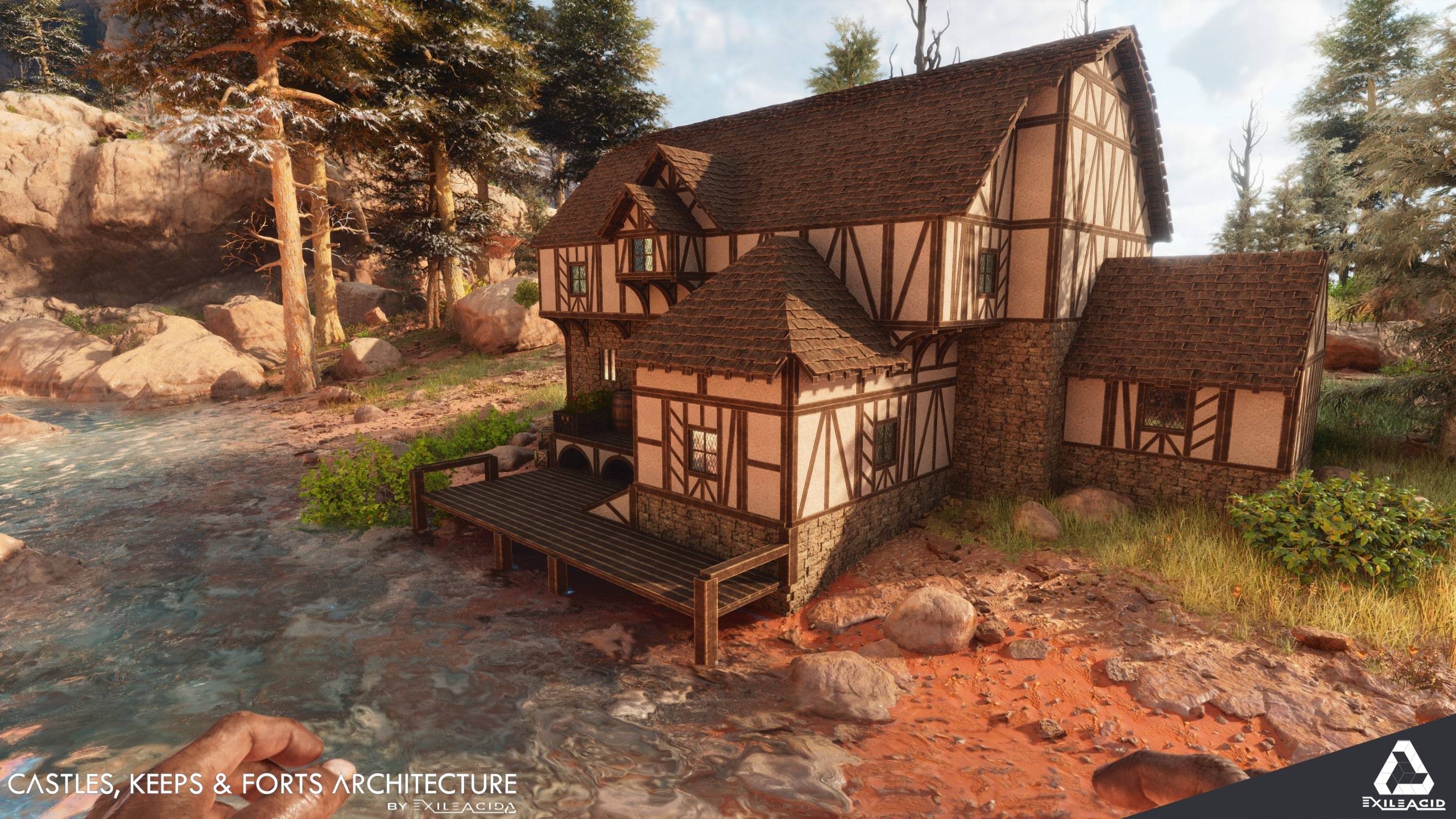 Castles, Keeps, and Forts - CKF - Gallery - Ark Survival Ascended Mods ...