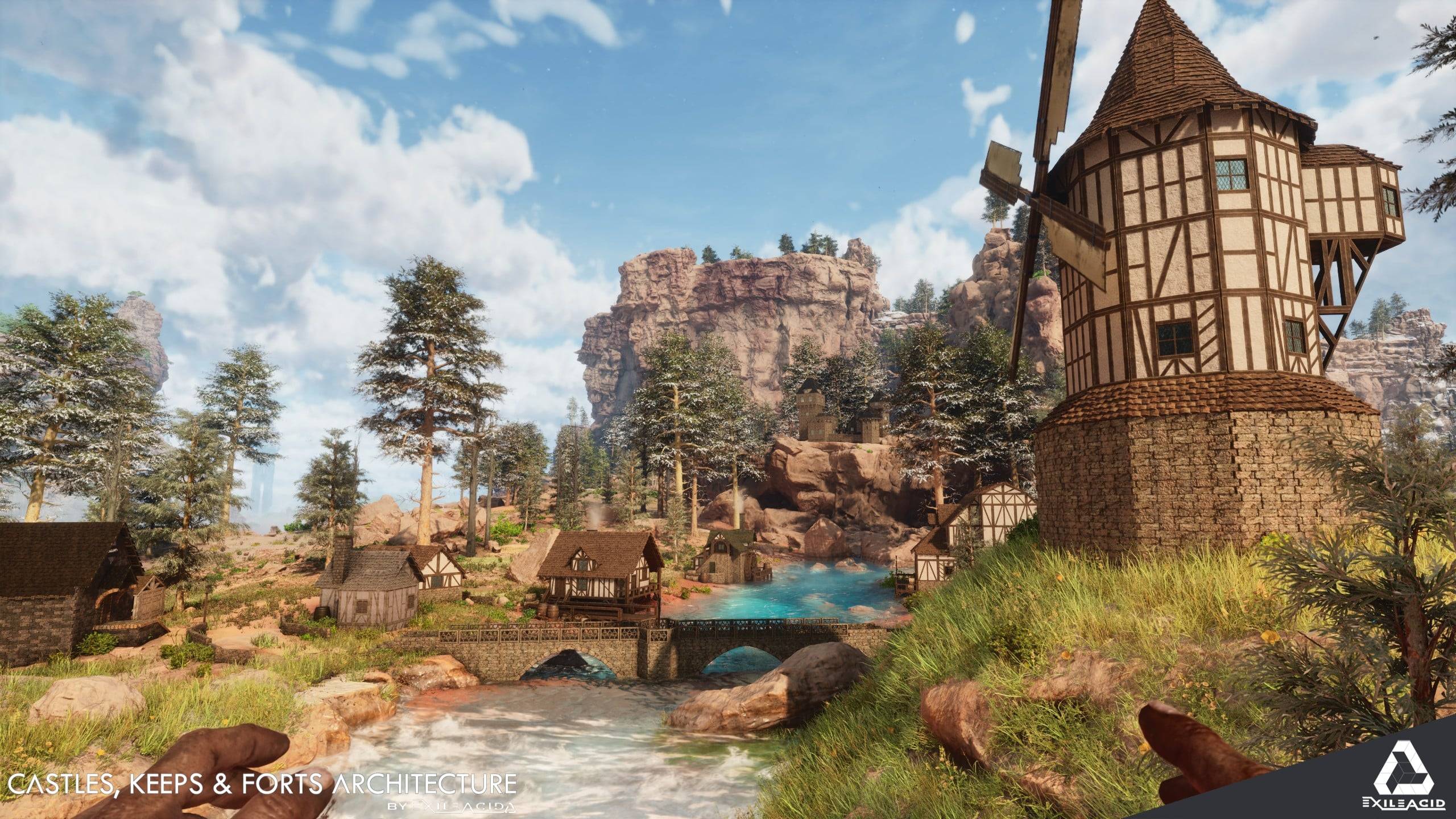 Castles, Keeps, and Forts - CKF - Gallery - Ark Survival Ascended Mods ...