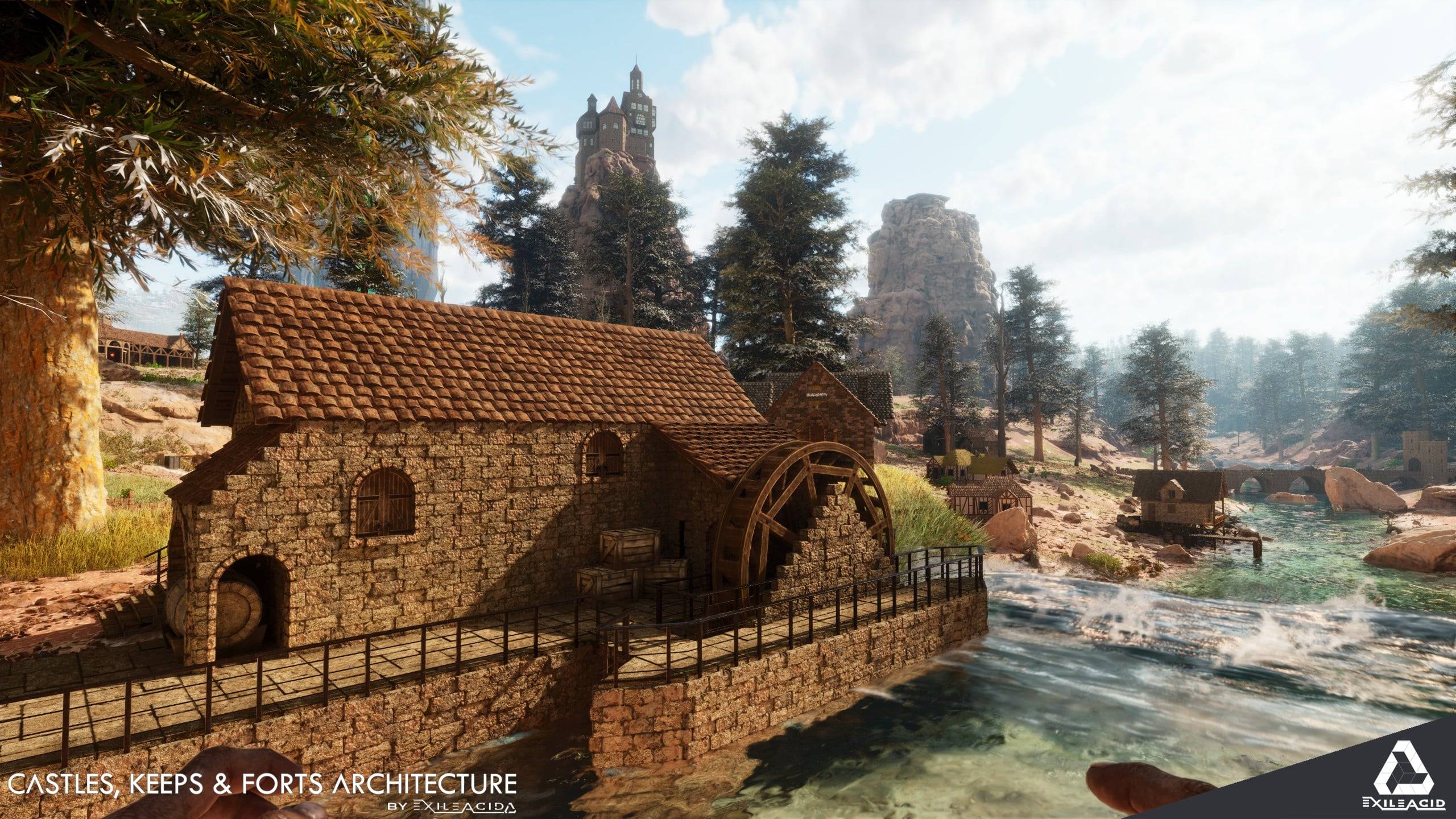 Castles, Keeps, and Forts - CKF - Gallery - Ark Survival Ascended Mods ...