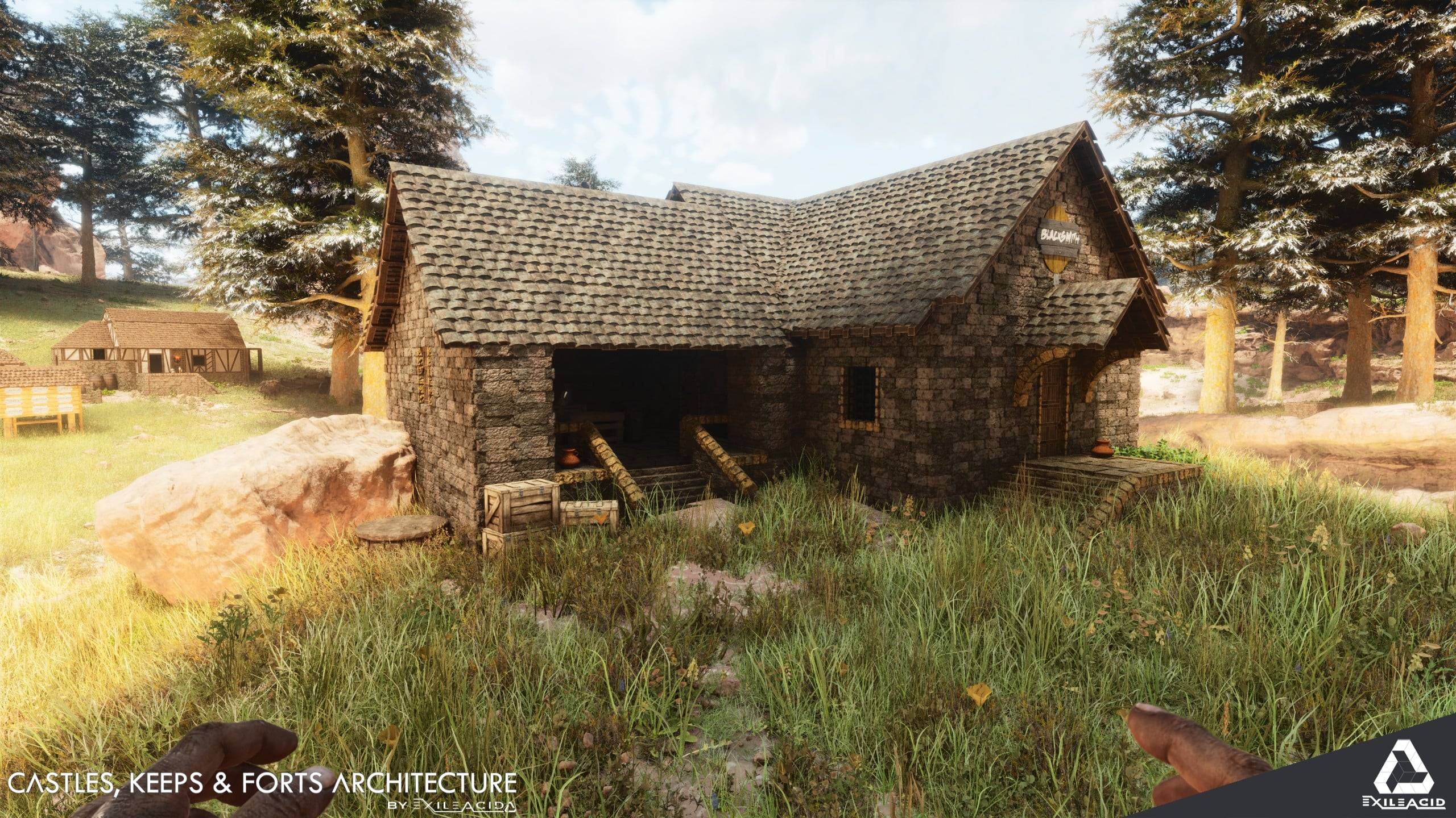 Castles, Keeps, and Forts - CKF - Gallery - Ark Survival Ascended Mods - CurseForge