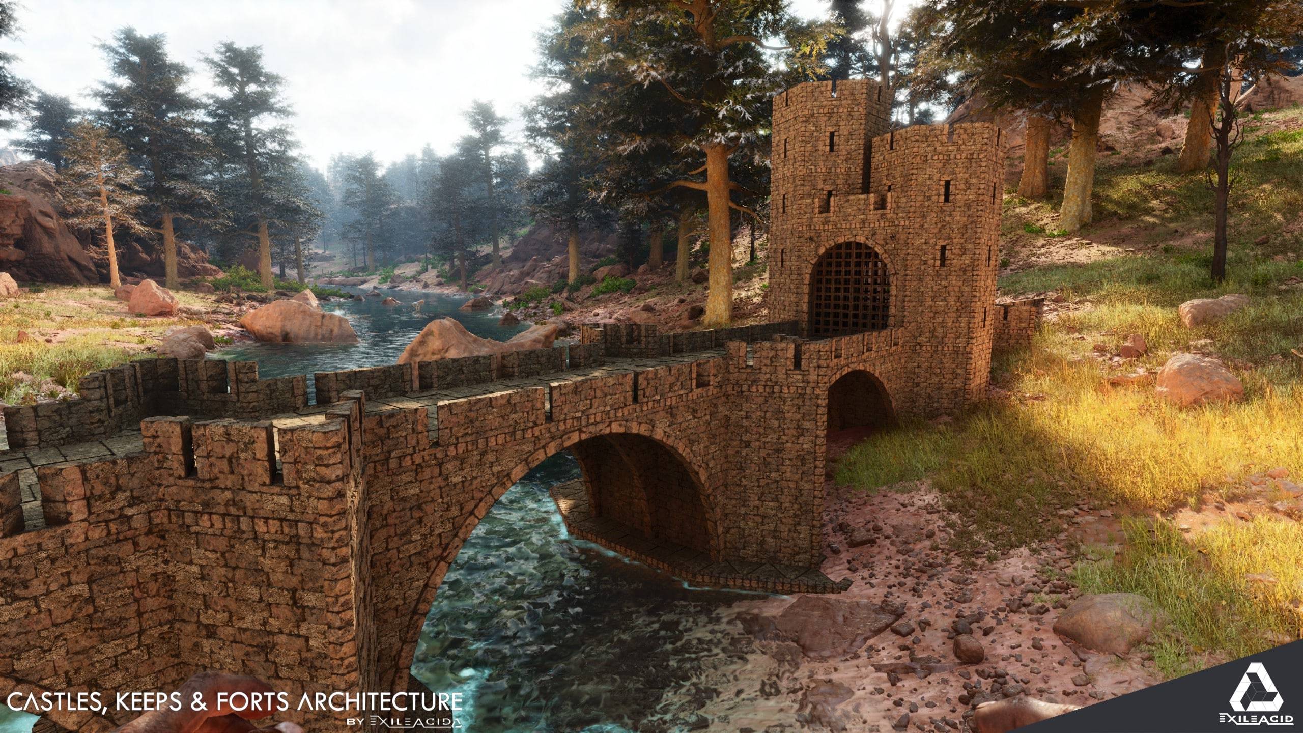 Castles, Keeps, and Forts - CKF - Gallery - Ark Survival Ascended Mods - CurseForge
