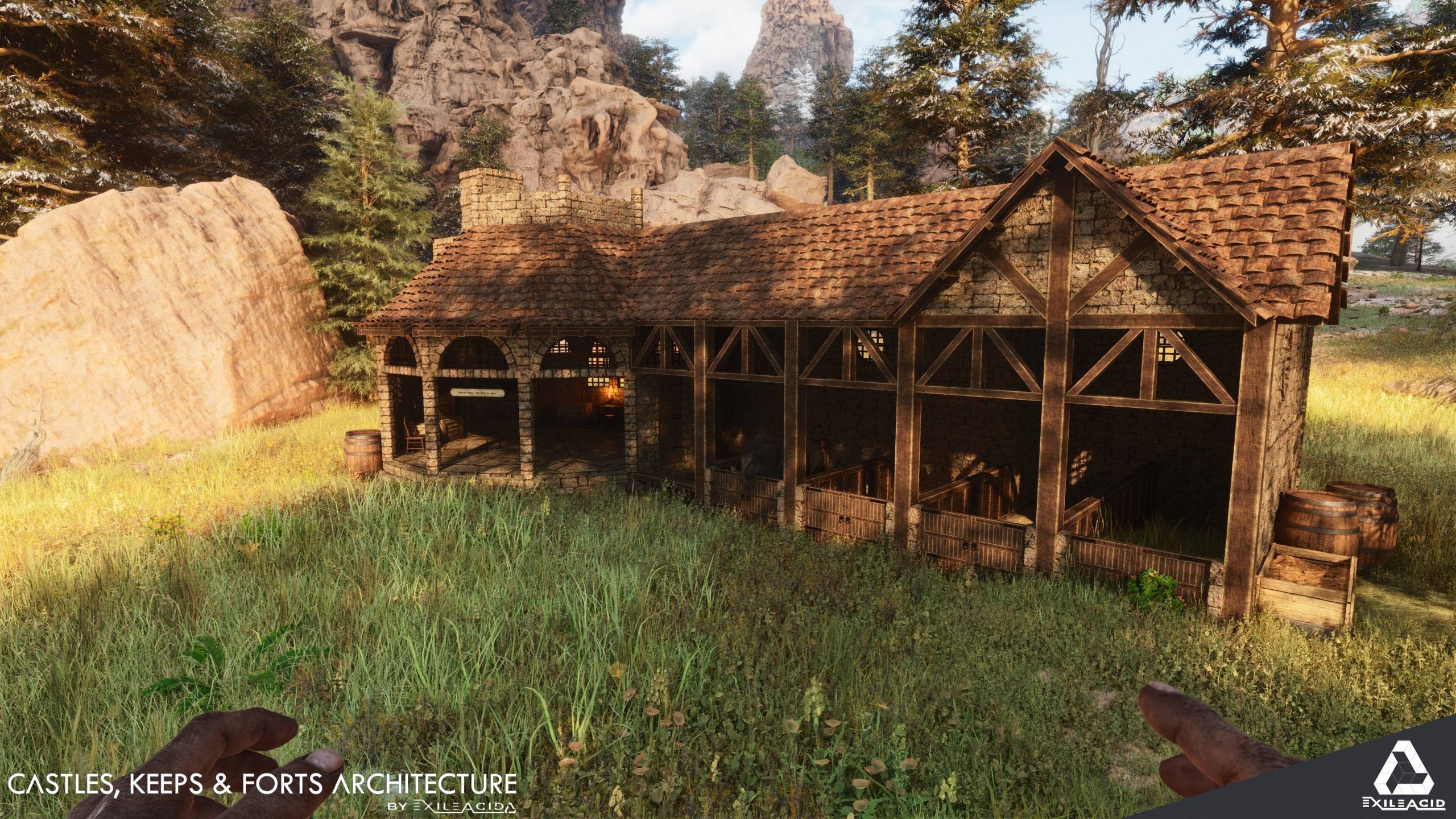 Castles, Keeps, and Forts - CKF - Gallery - Ark Survival Ascended Mods - CurseForge