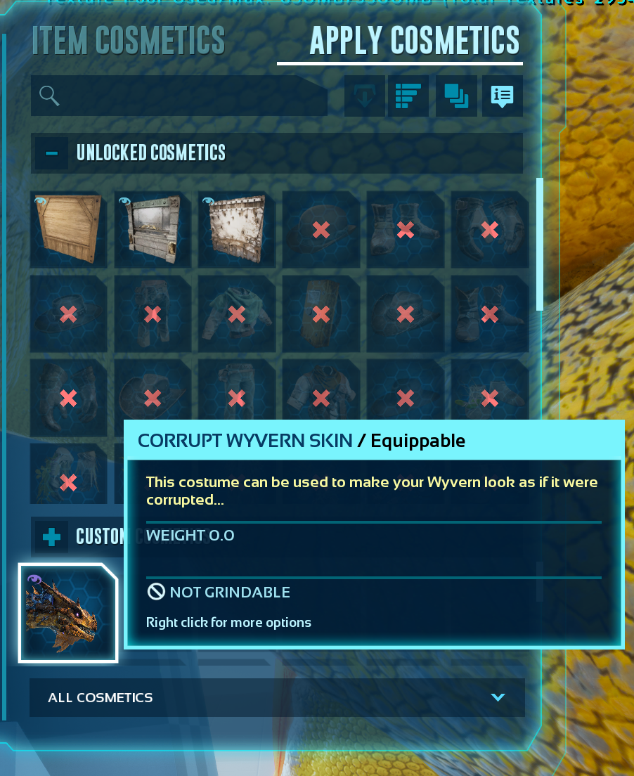 Extinction Dino Cosmetic - Gallery - Ark Survival Ascended Mods ...