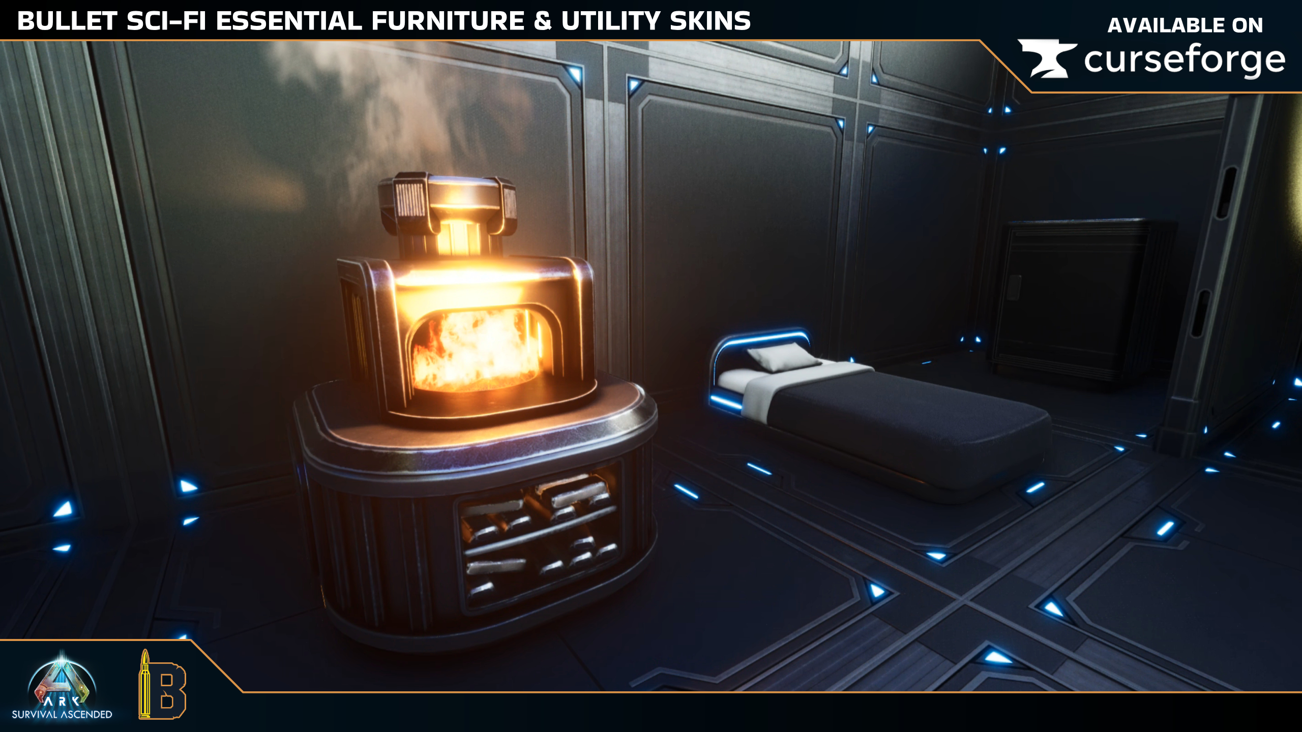 Bullet Sci-fi Essential Furniture & Utility Skins (Official Servers supported) - Gallery - Ark ...