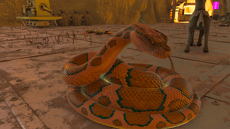 Moro's Gigantophis (Freemium) - Gallery - Ark Survival Ascended Mods ...