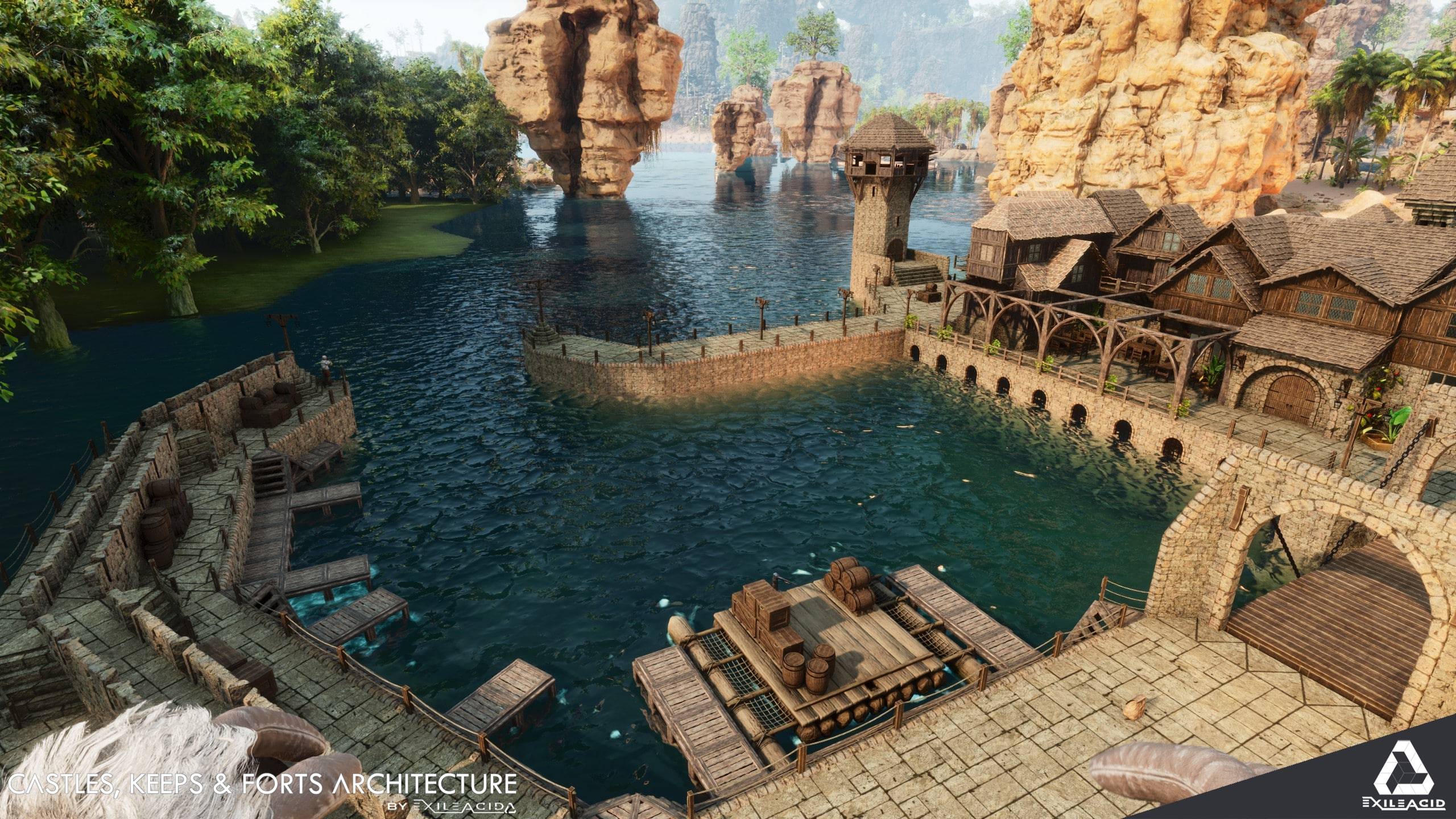 Castles, Keeps, and Forts - CKF - Gallery - Ark Survival Ascended Mods - CurseForge