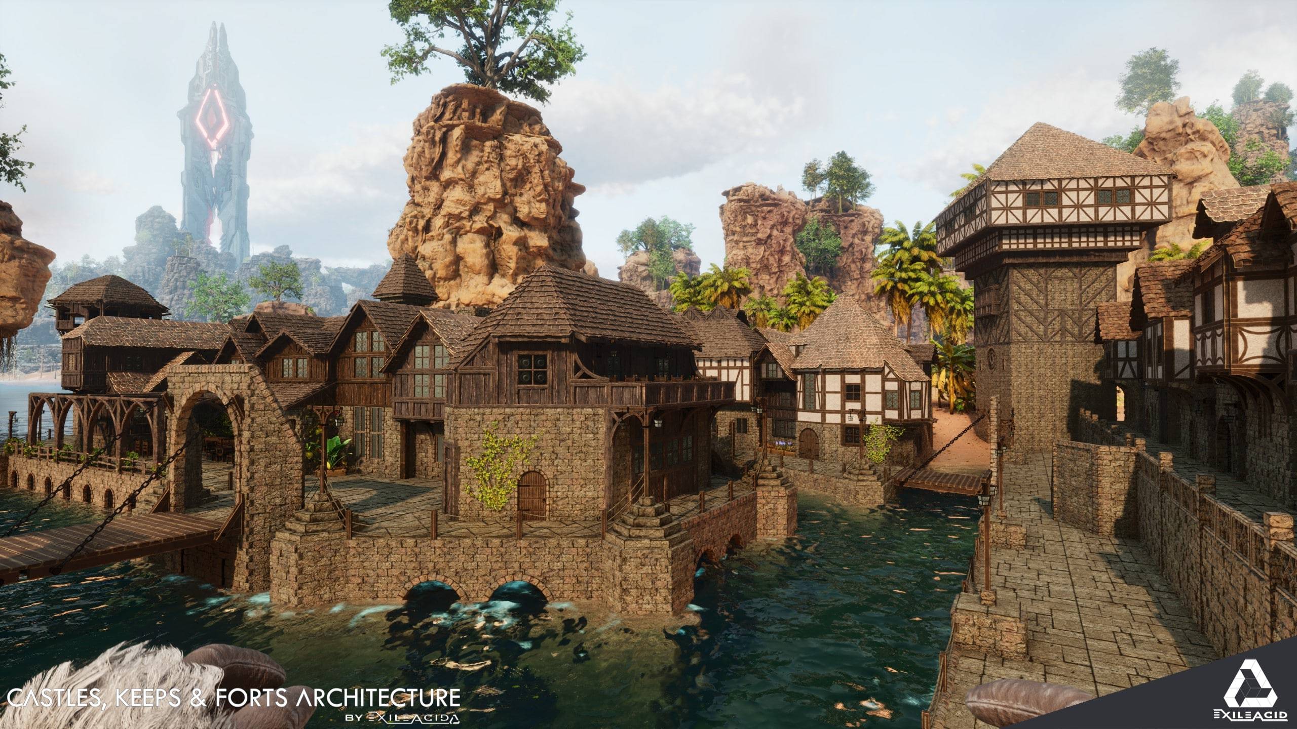 Castles, Keeps, and Forts - CKF - Gallery - Ark Survival Ascended Mods ...