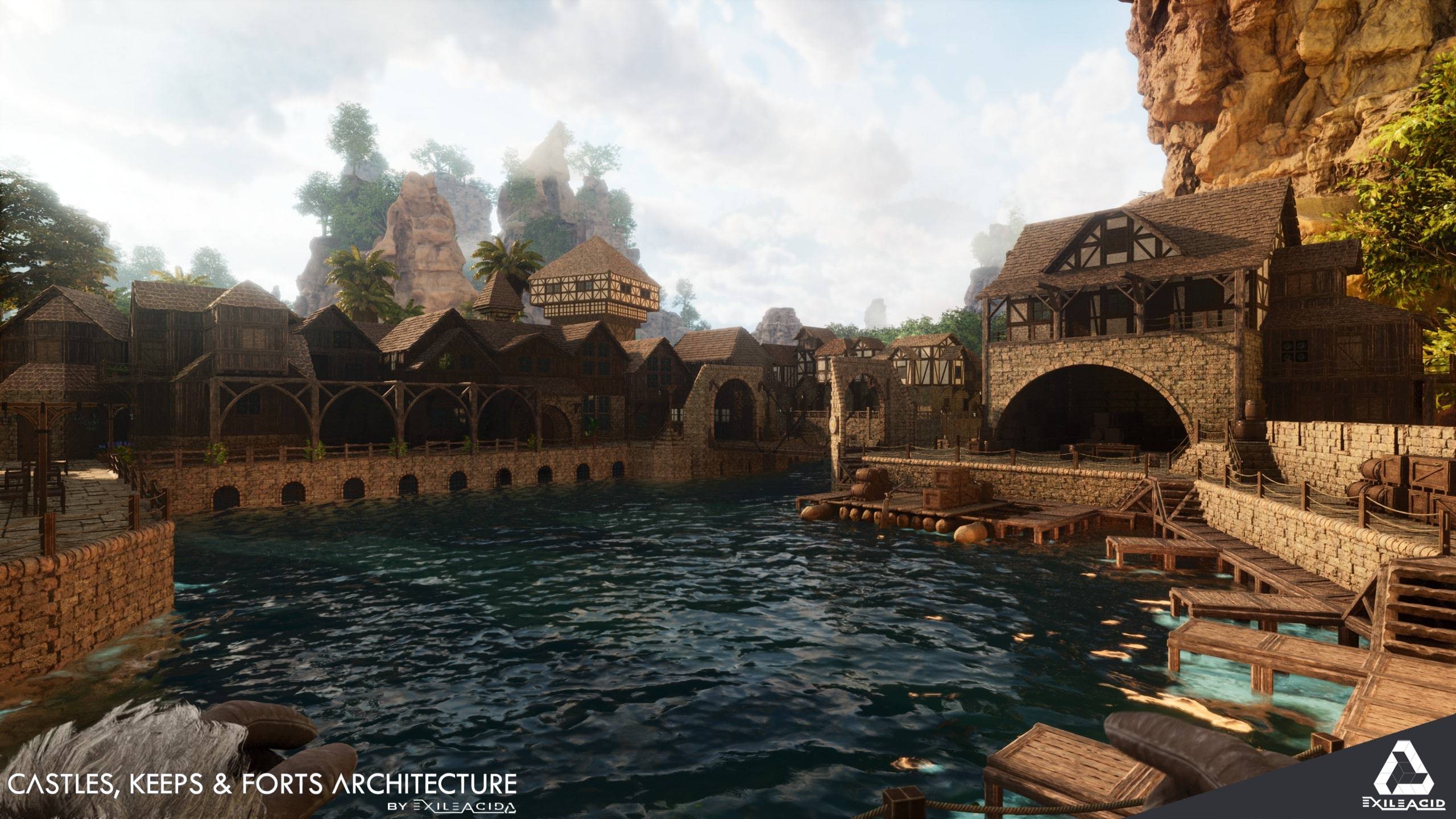 Castles, Keeps, and Forts - CKF - Gallery - Ark Survival Ascended Mods ...