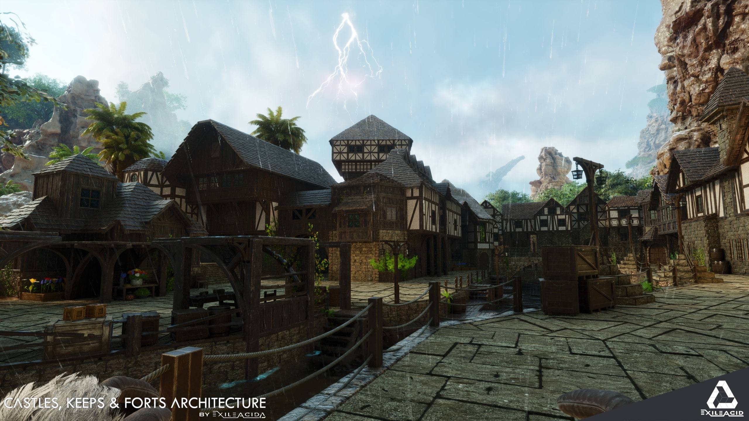 Castles, Keeps, and Forts - CKF - Gallery - Ark Survival Ascended Mods ...