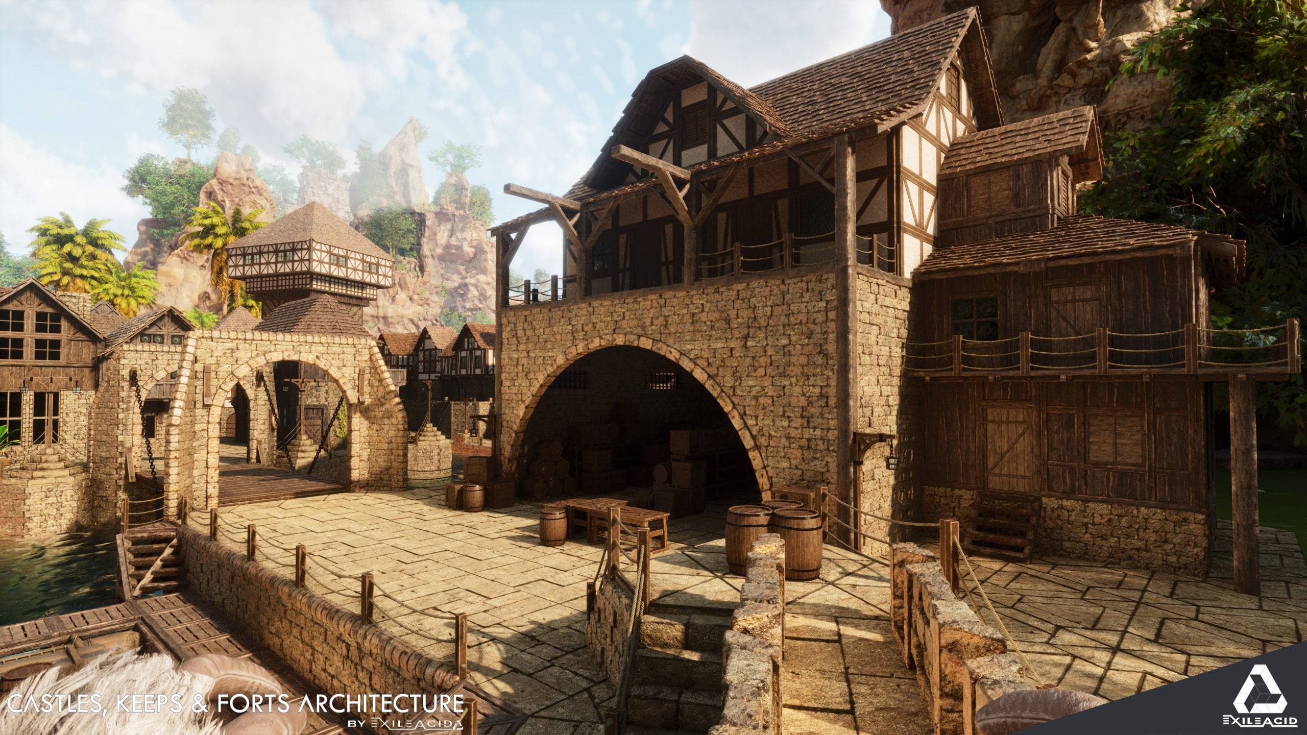 Castles, Keeps, and Forts - CKF - Gallery - Ark Survival Ascended Mods - CurseForge