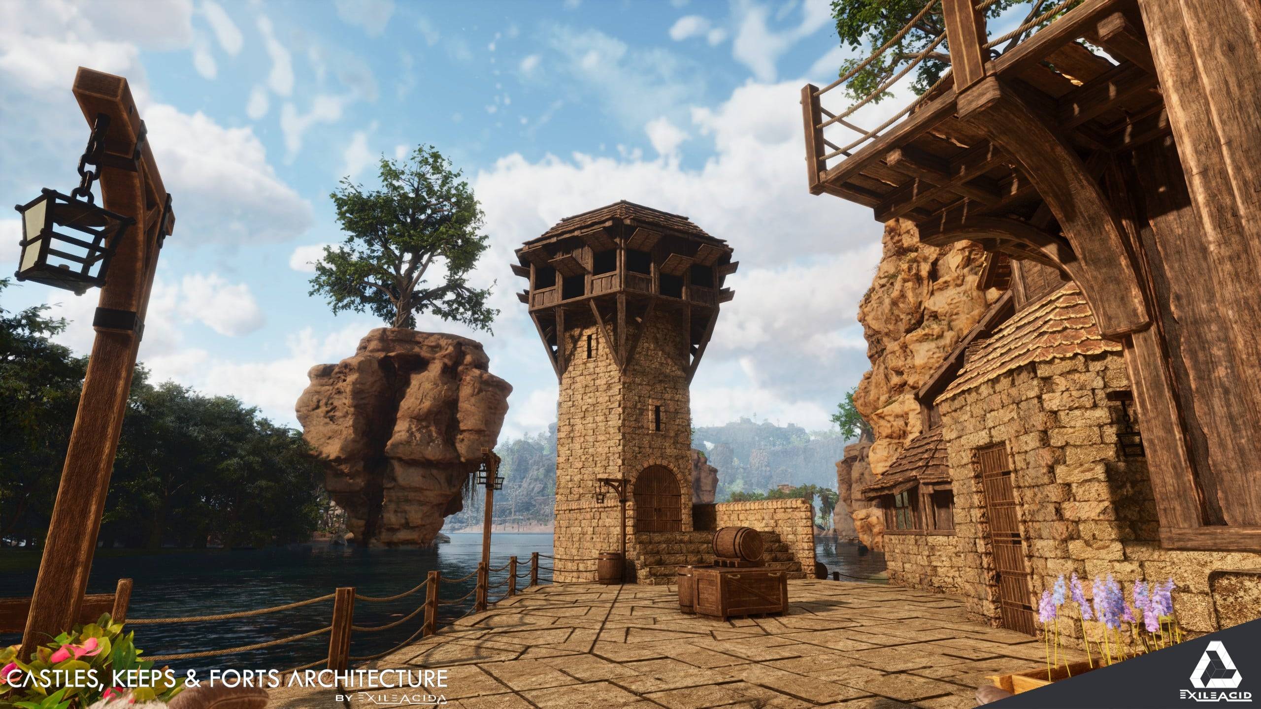 Castles, Keeps, and Forts - CKF - Gallery - Ark Survival Ascended Mods ...