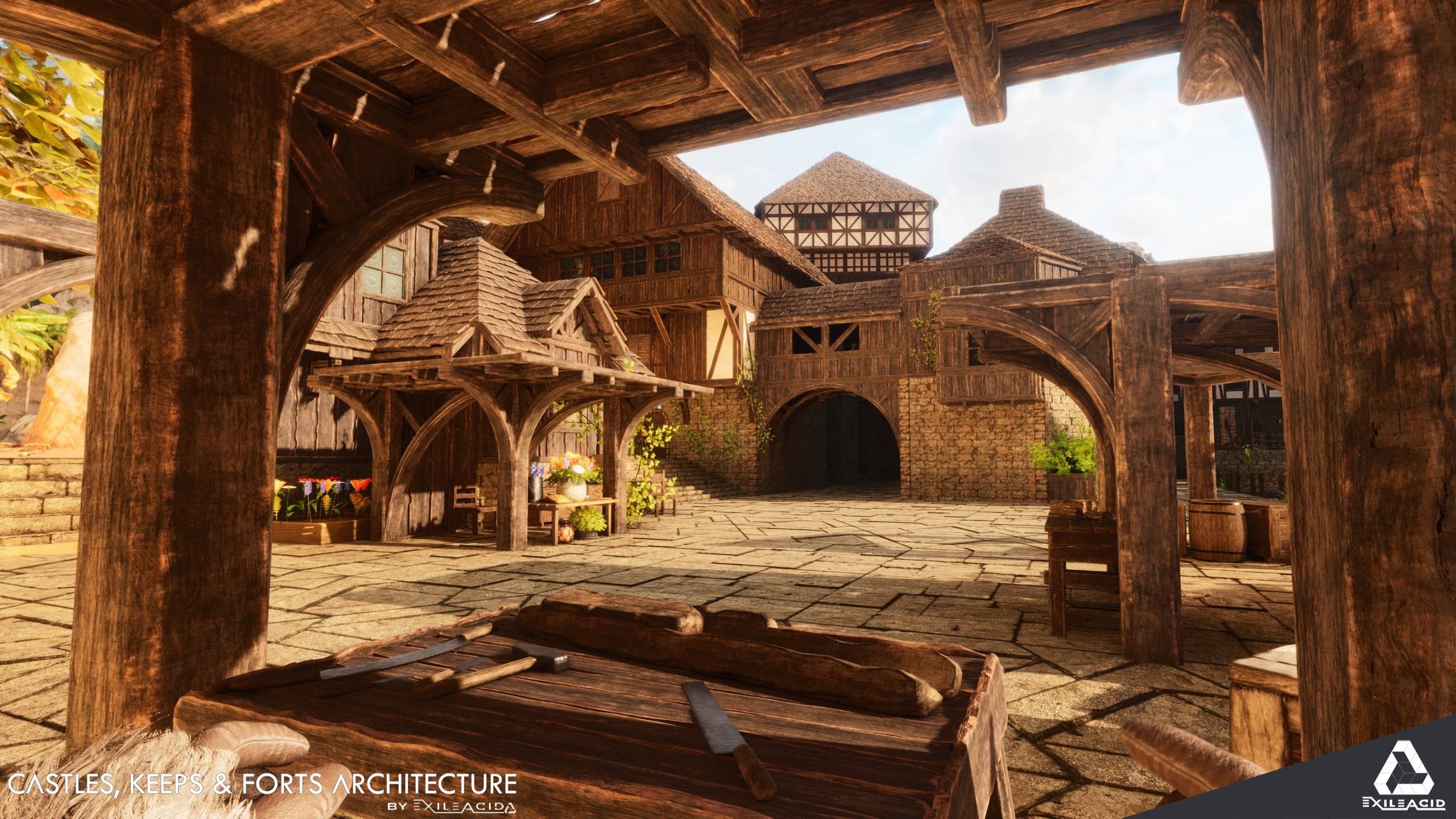 Castles, Keeps, and Forts - CKF - Gallery - Ark Survival Ascended Mods - CurseForge