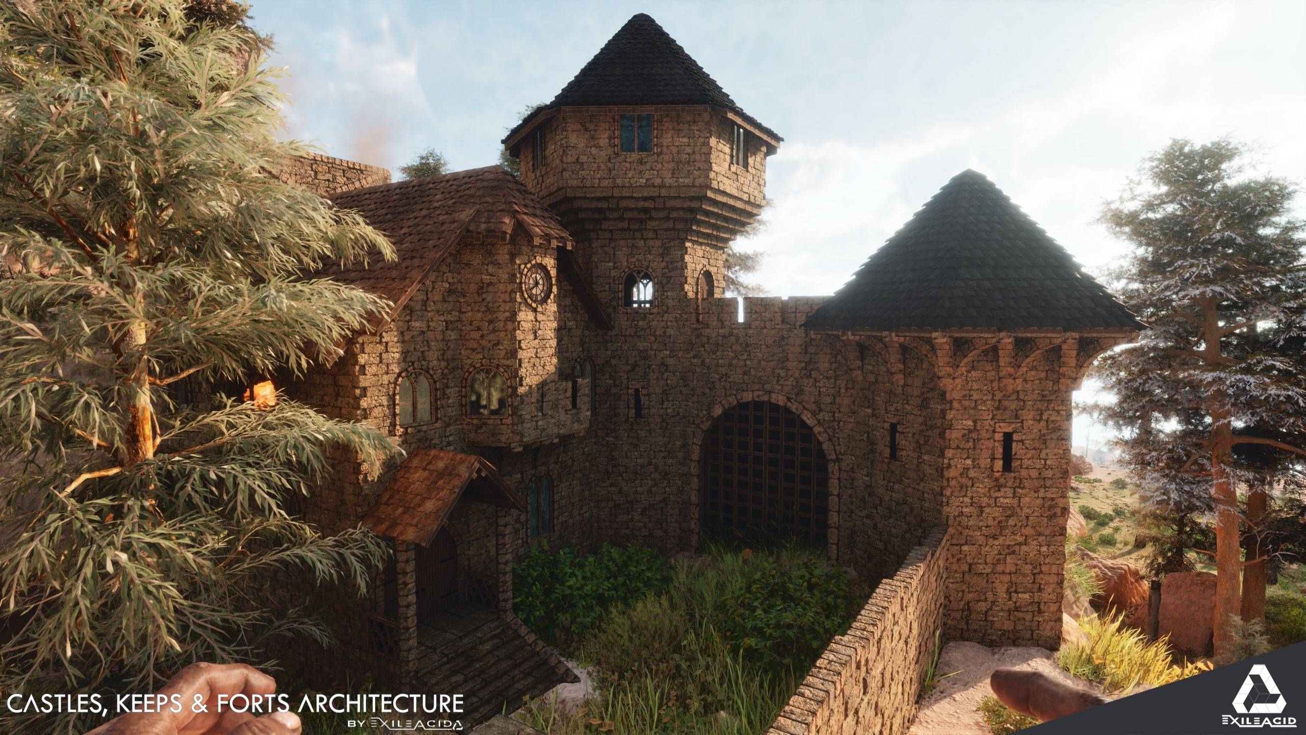 Castles, Keeps, and Forts - CKF - Gallery - Ark Survival Ascended Mods - CurseForge