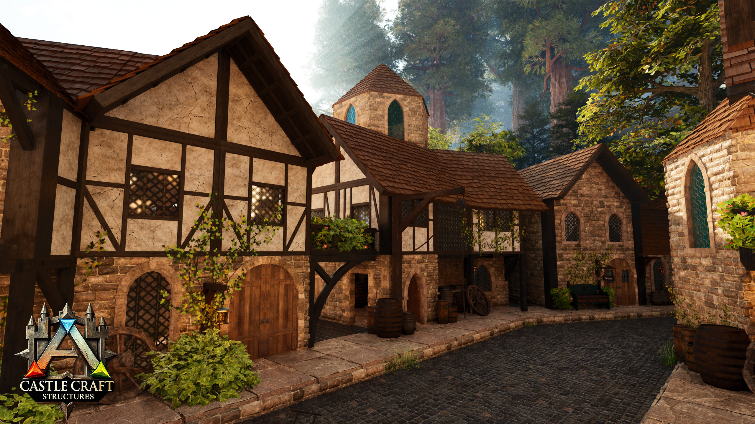 Castle Craft Structure Skins - Ark Survival Ascended Mods - CurseForge