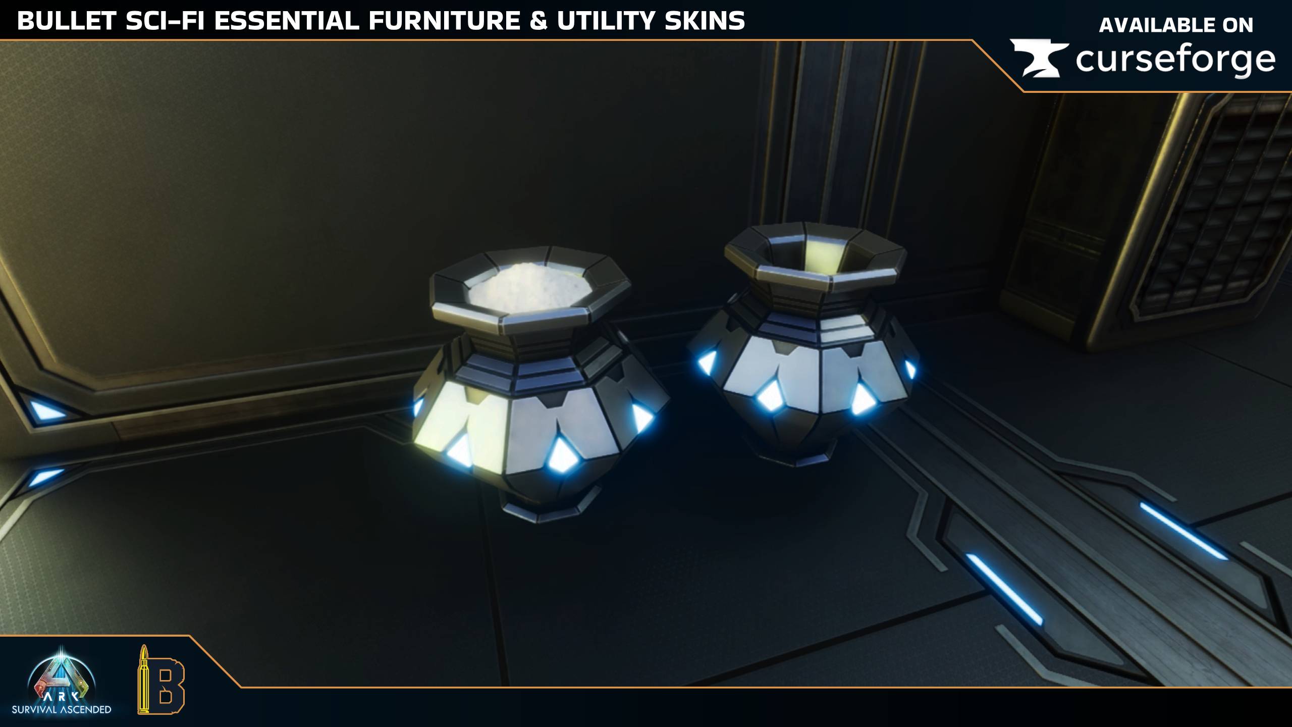 Bullet Sci-fi Essential Furniture & Utility Skins (Official Servers supported) - Gallery - Ark ...