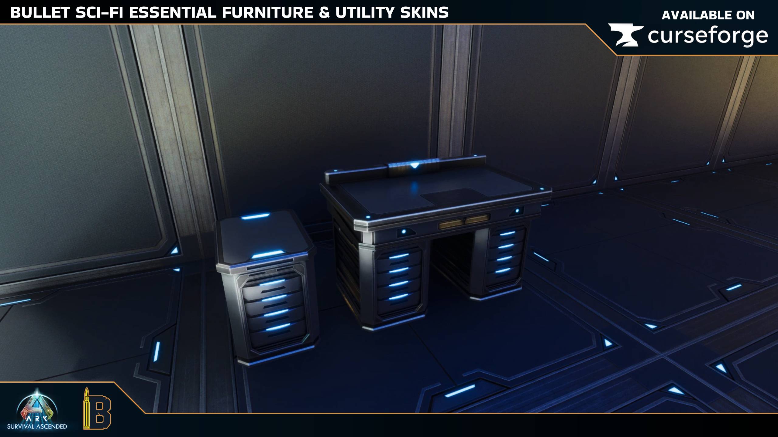 Bullet Sci-fi Essential Furniture & Utility Skins (Official Servers supported) - Gallery - Ark ...