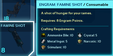Simple Famine Injection - Gallery - Ark Survival Ascended Mods - CurseForge