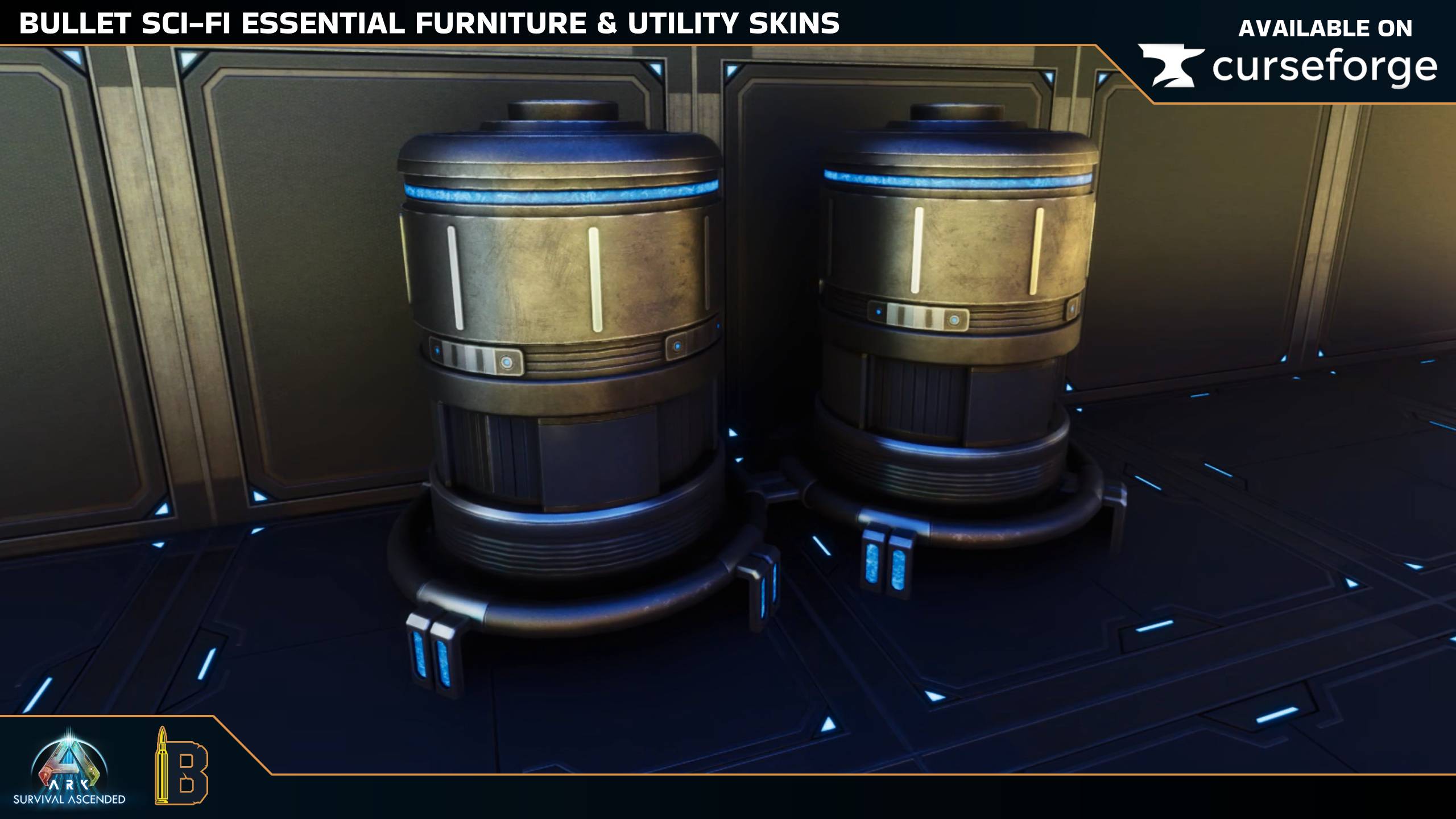 Bullet Sci-fi Essential Furniture & Utility Skins (Official Servers supported) - Gallery - Ark ...