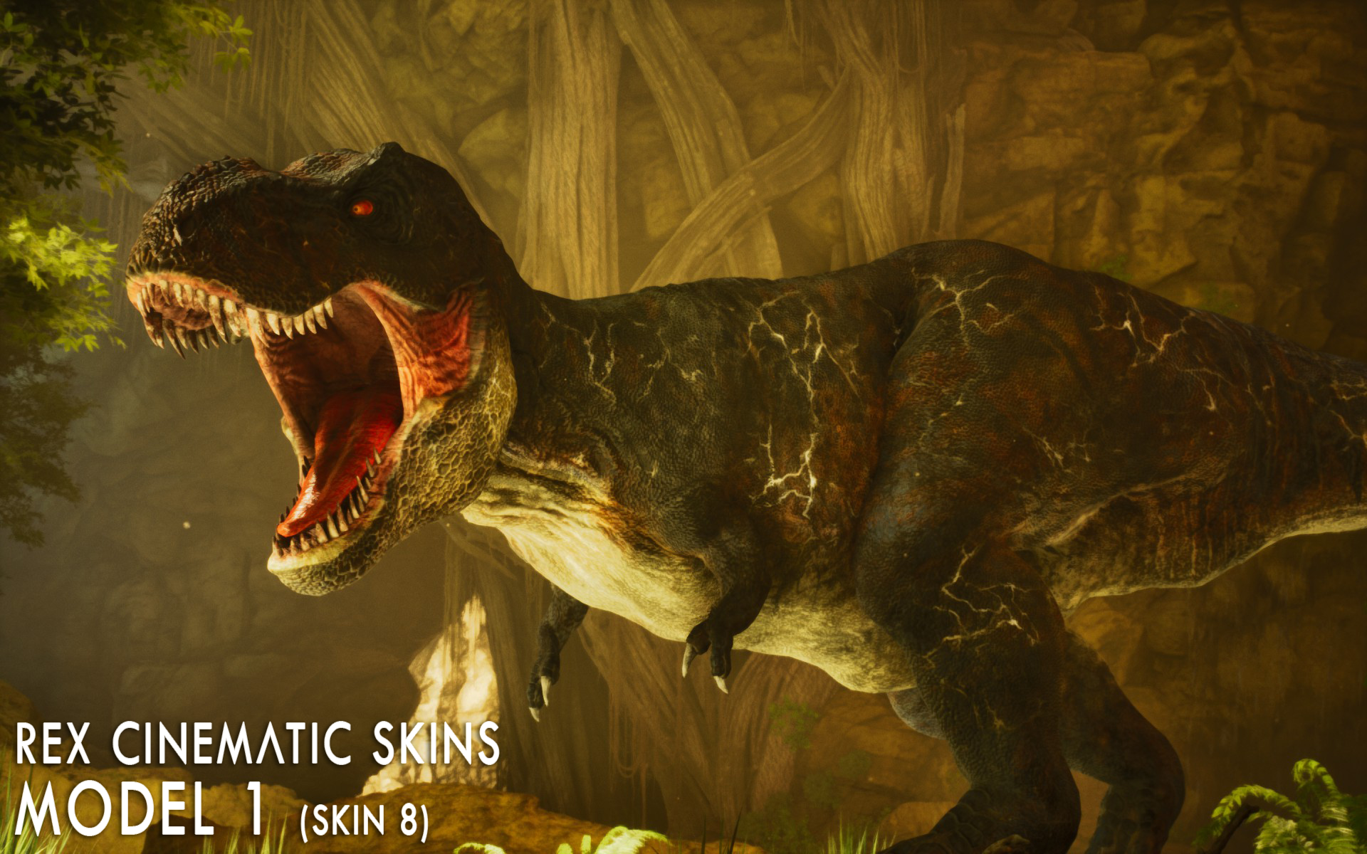 Cinematic T-Rex Skins - Ark Survival Ascended Mods - CurseForge