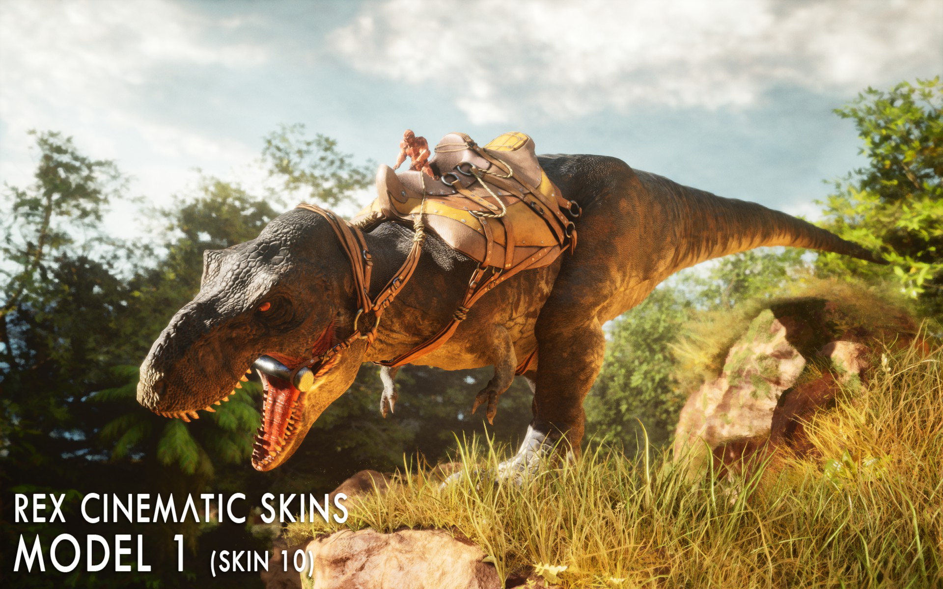 Cinematic T-Rex Skins - Gallery - Ark Survival Ascended Mods - CurseForge
