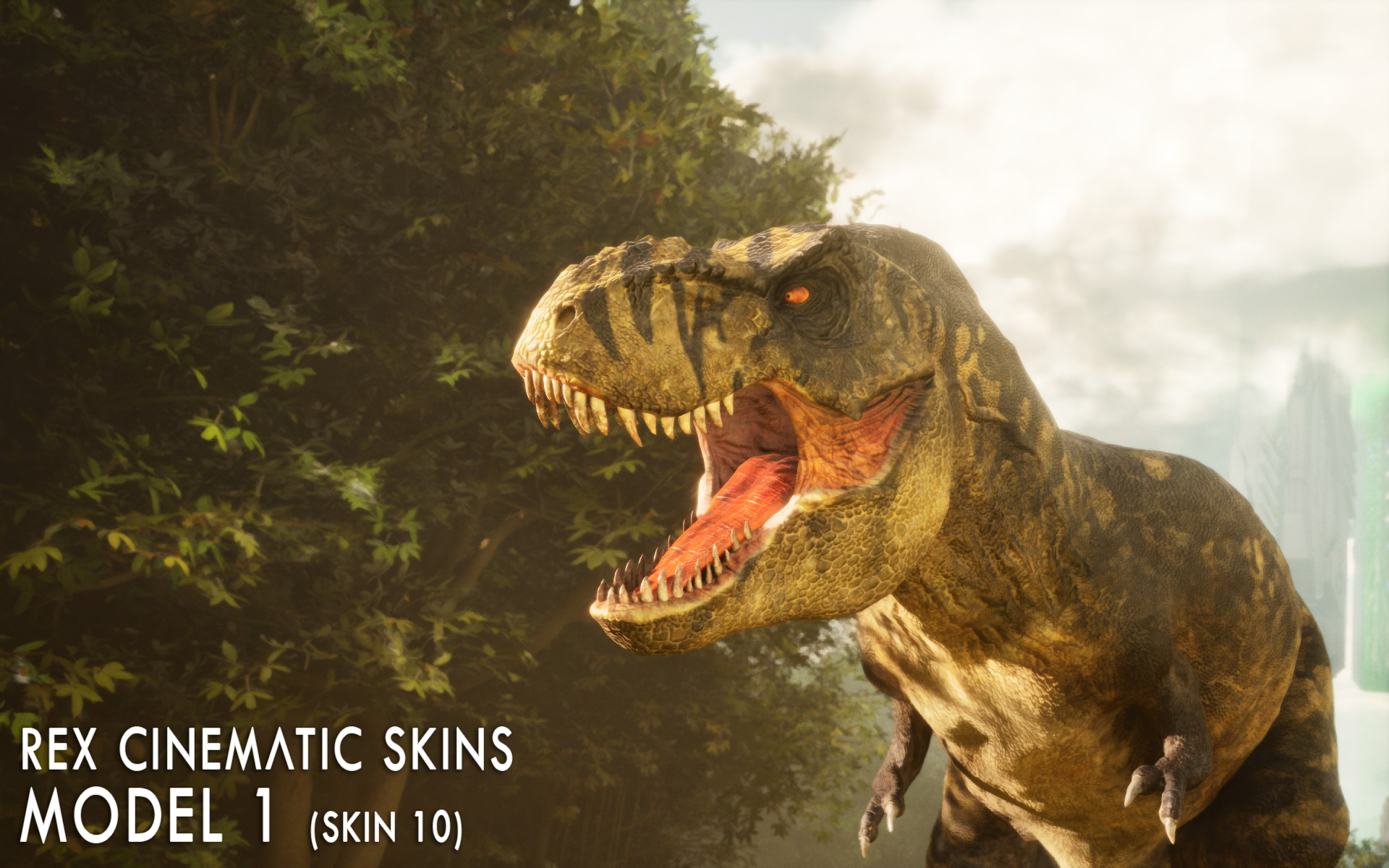 Cinematic T-Rex Skins - Ark Survival Ascended Mods - CurseForge