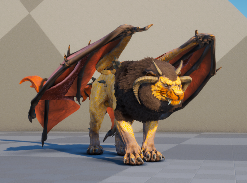 Manticore Griffin Costume! - Gallery - Ark Survival Ascended Mods ...