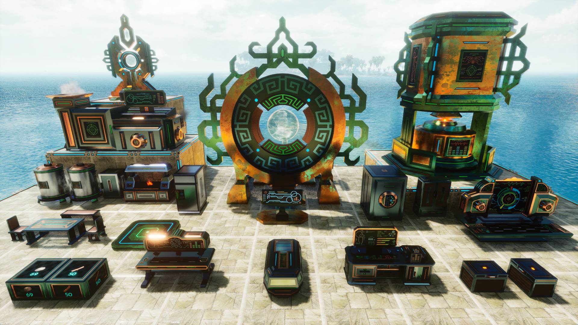 Ancient High-Tech Structure Skins - Ark Survival Ascended Mods - CurseForge