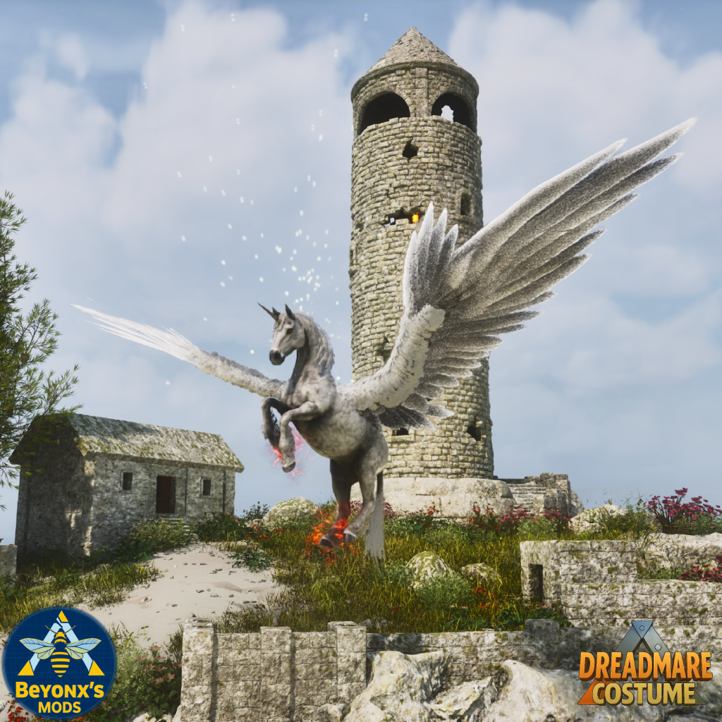 Pegasus Dreadmare Costume! - Gallery - Ark Survival Ascended Mods ...