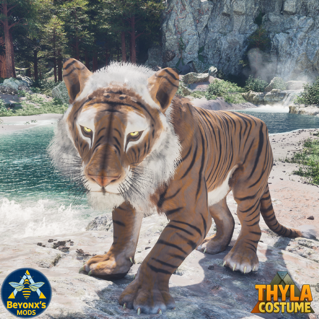 Tiger Thyla Costume! - Gallery - Ark Survival Ascended Mods - CurseForge