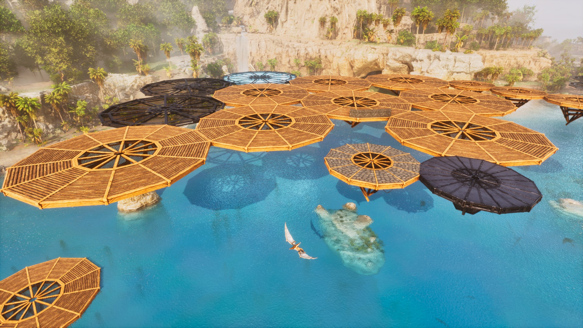 Floating Cliff Platforms - Gallery - Ark Survival Ascended Mods ...