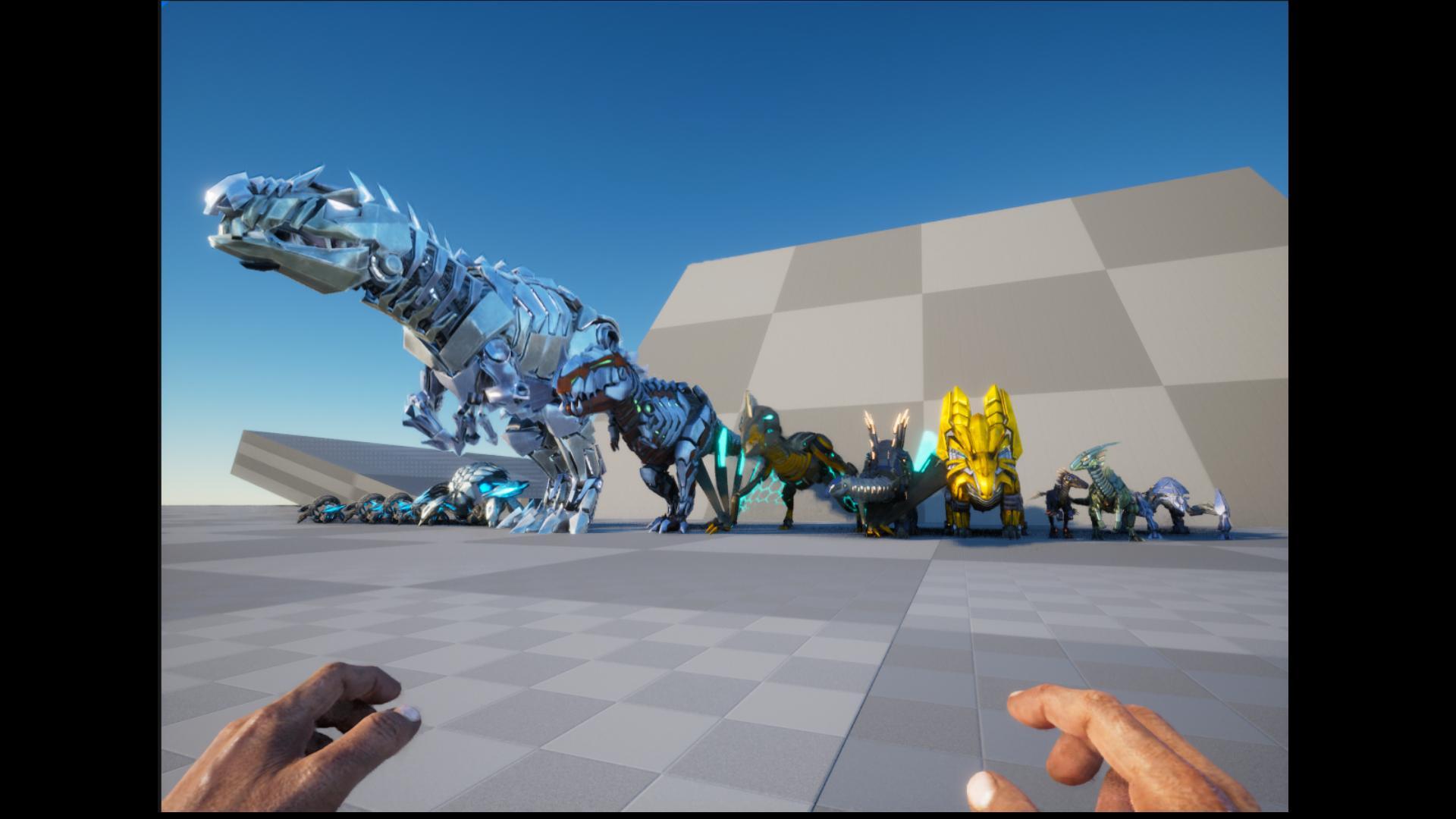 TEK Dinos Reconstructed - Ark Survival Ascended Mods - CurseForge