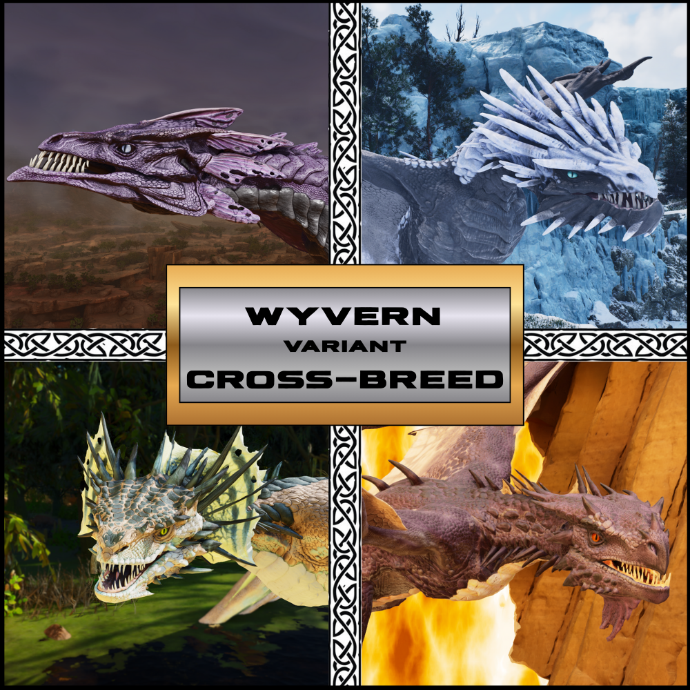 Wyvern Variant Cross-Breeding - Gallery - Ark Survival Ascended Mods ...