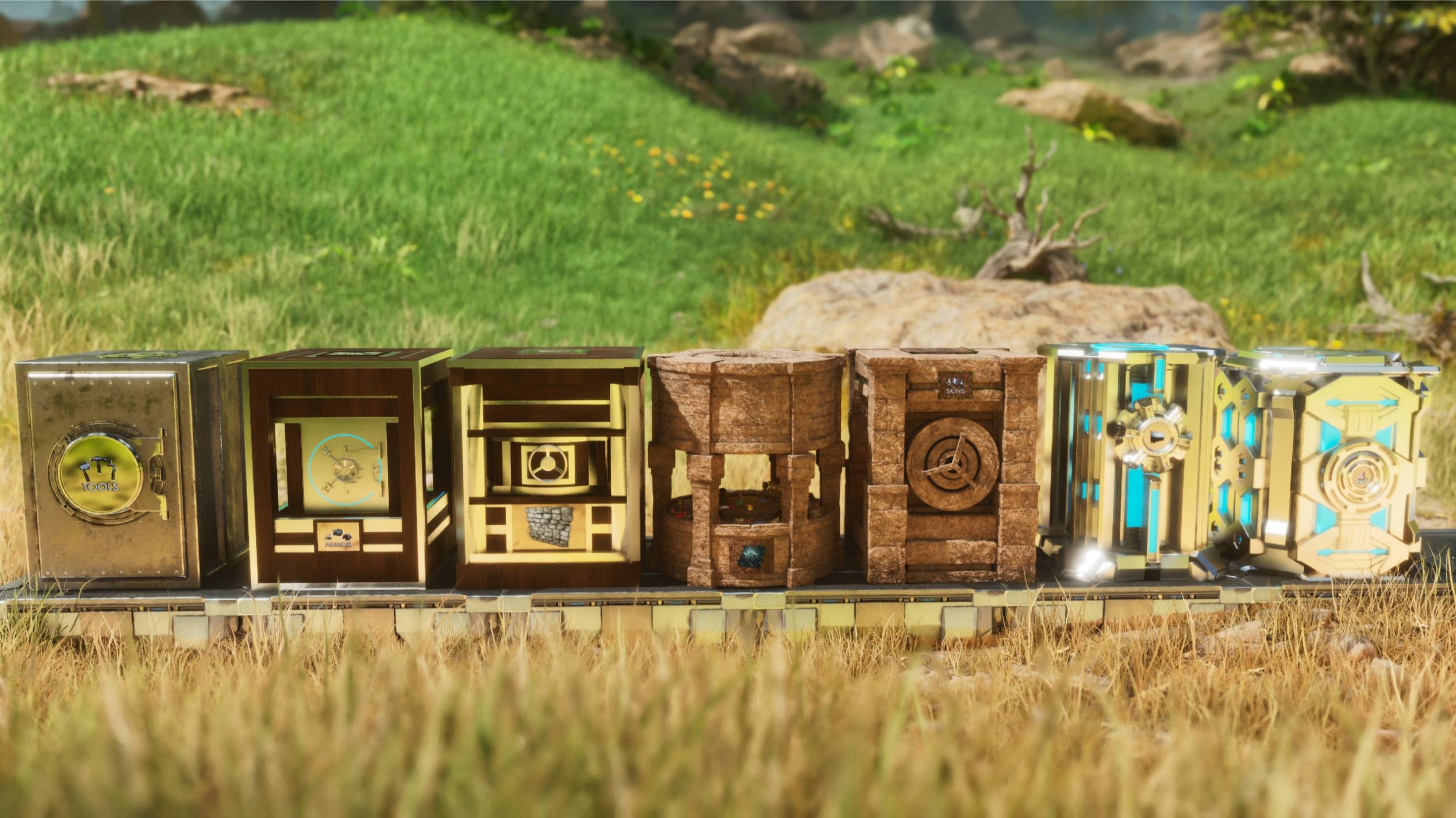 Vaults & Storages Catalogue - Custom Cosmetics - Ark Survival Ascended ...