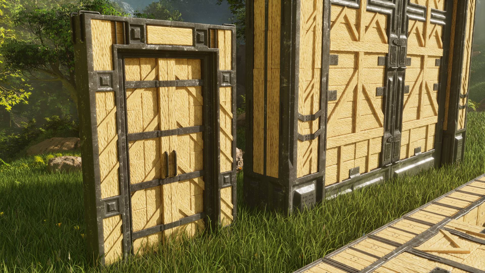 Fortified Wood Structure Skin - Gallery - Ark Survival Ascended Mods ...