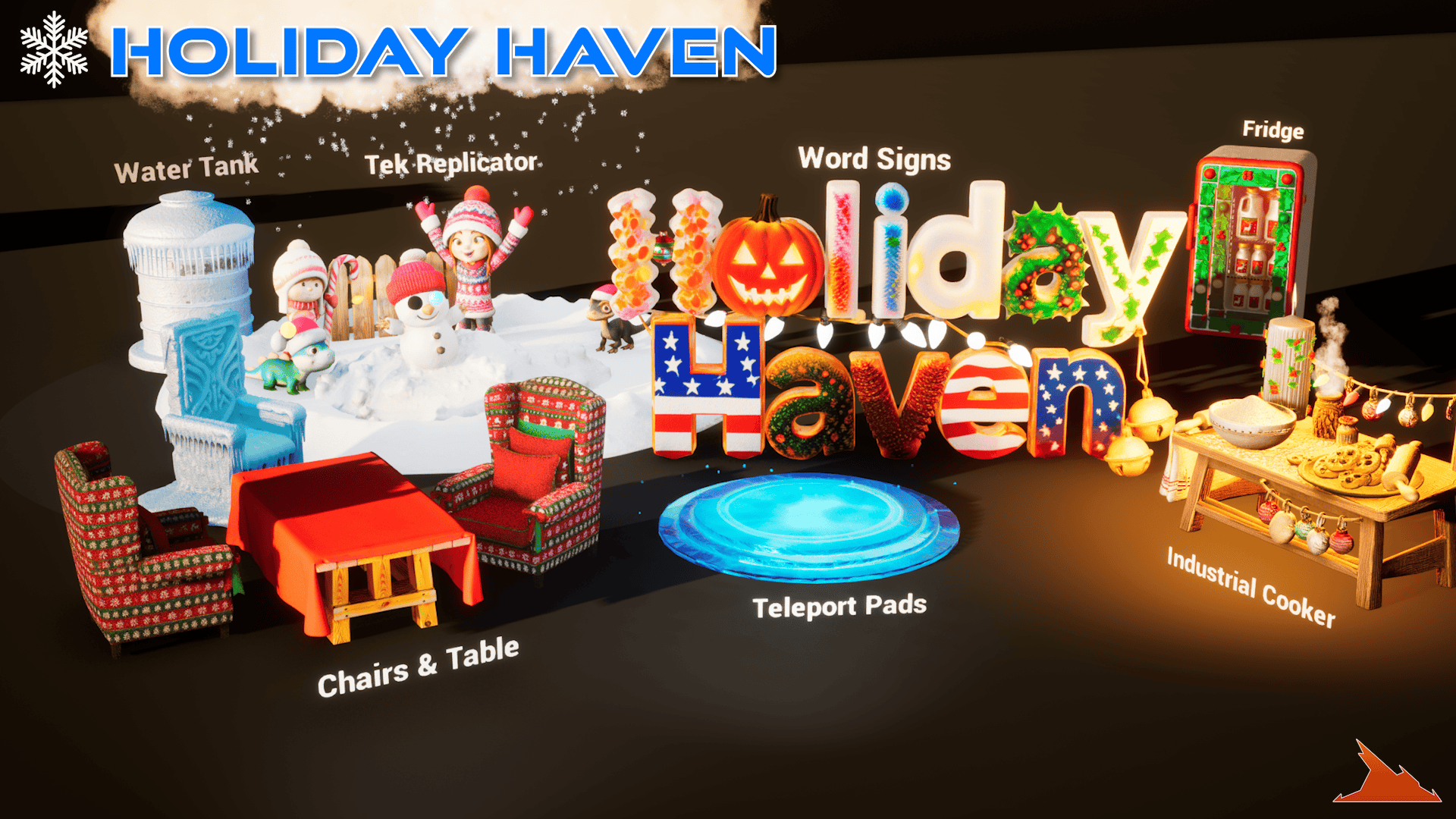 Holiday Haven - Ark Survival Ascended Mods - CurseForge