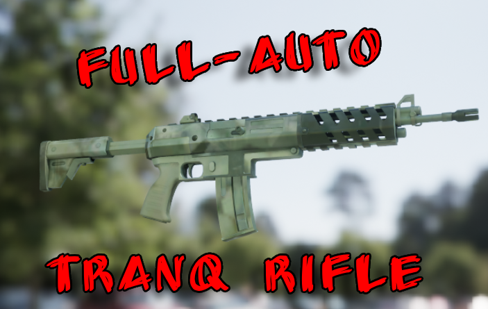 Full-Auto Tranq Rifle - Gallery - Ark Survival Ascended Mods - CurseForge