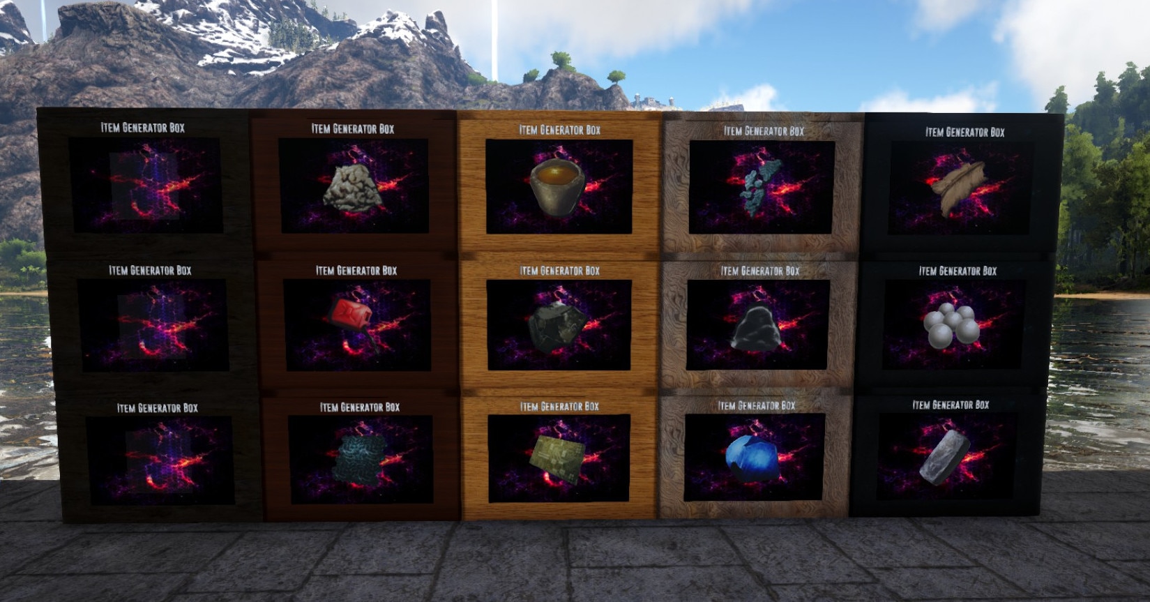 RR-Boxes - Gallery - Ark Survival Ascended Mods - CurseForge