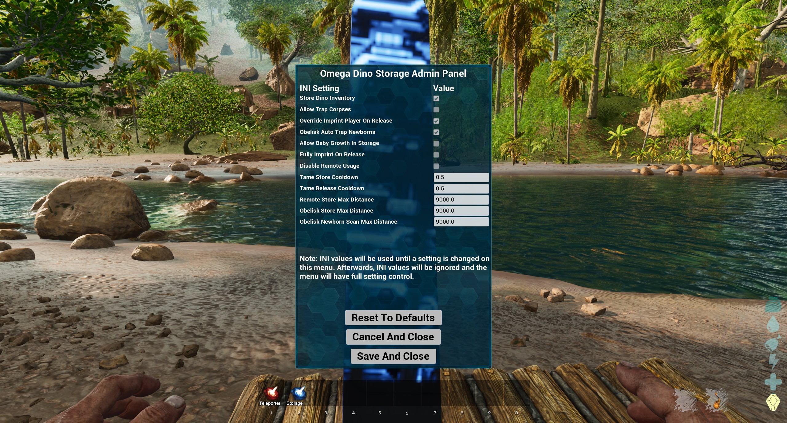 Omega Dino Storage - Gallery - Ark Survival Ascended Mods - CurseForge