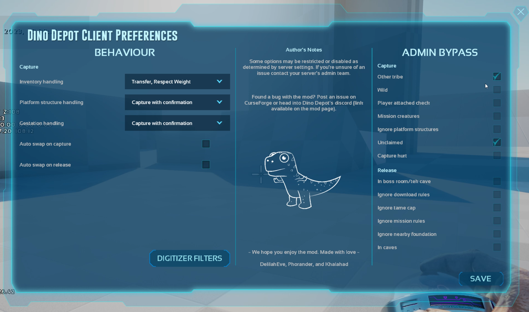 Dino Depot - Gallery - Ark Survival Ascended Mods - CurseForge