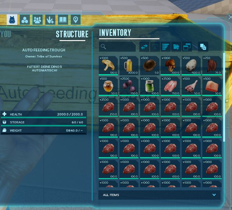 Auto Feeding Trough 2025 - Gallery - Ark Survival Ascended Mods ...