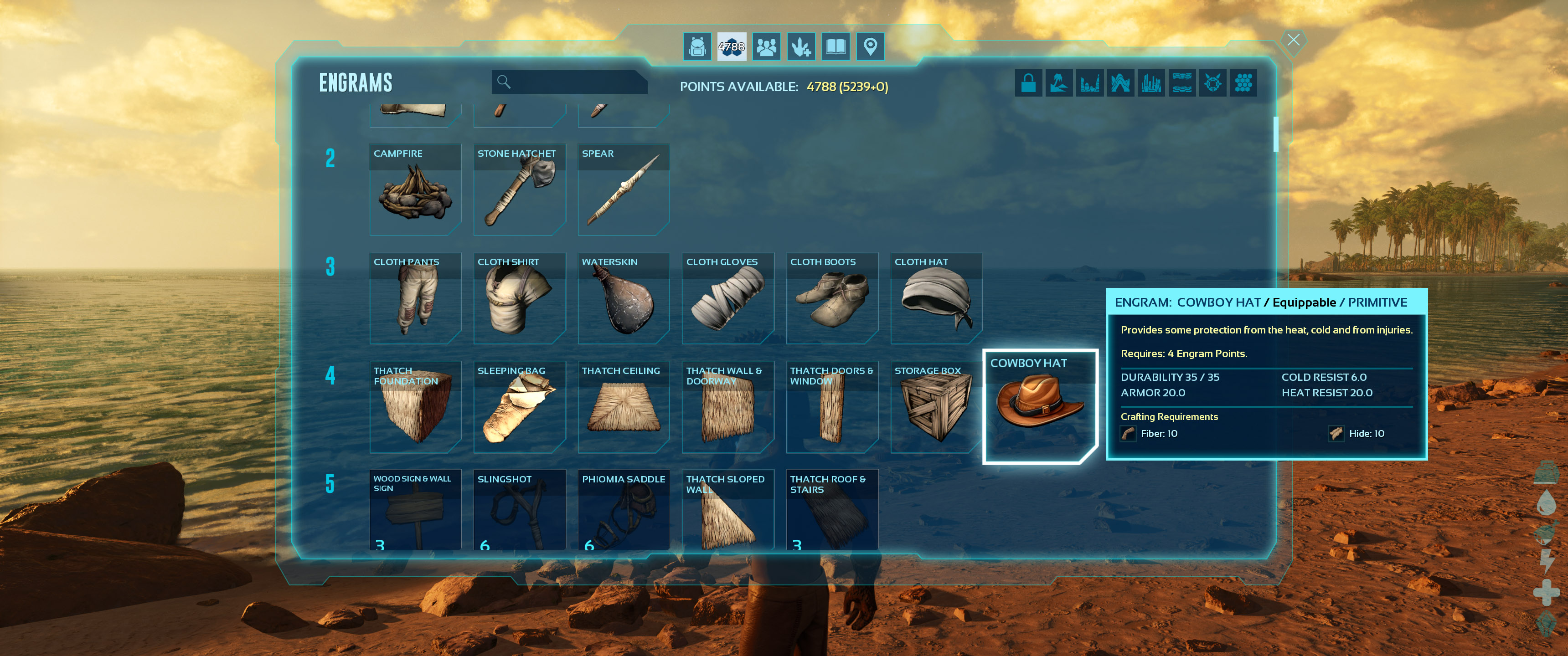 Ketaros Cowboy Hat - Gallery - Ark Survival Ascended Mods - CurseForge