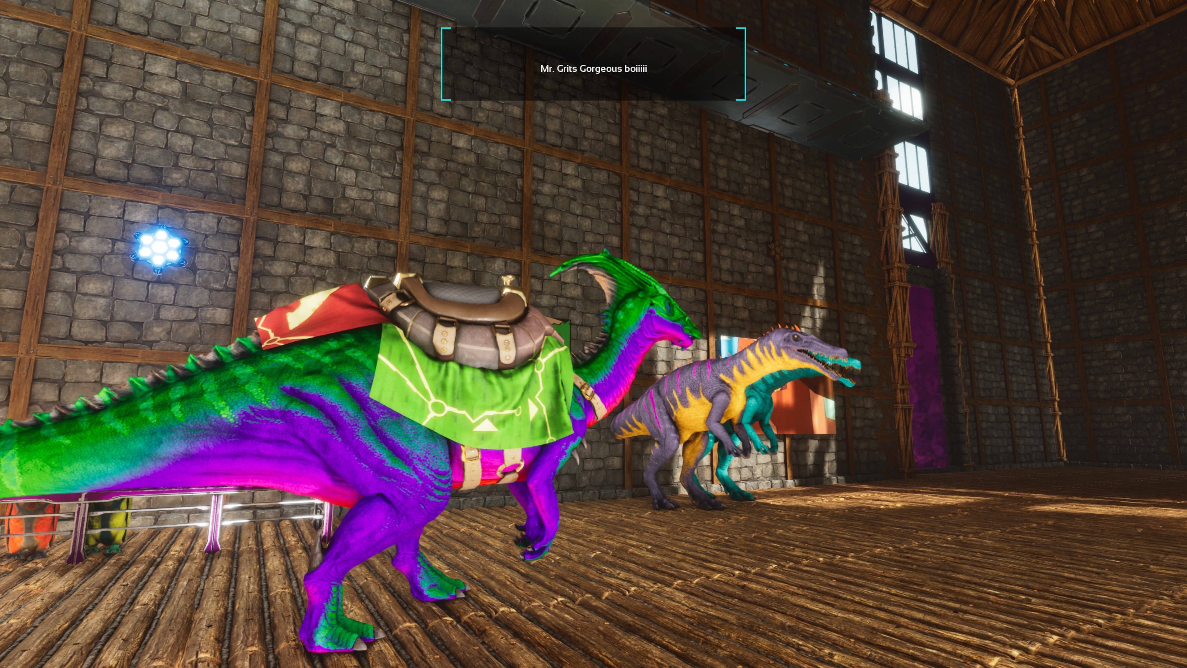 Stylish Parasaur Saddle (alpha X Play) - Gallery - Ark Survival ...