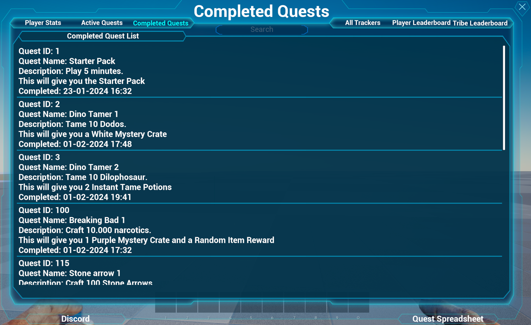 Quest UI Ascended (Unofficial) - Gallery - Ark Survival Ascended Mods ...