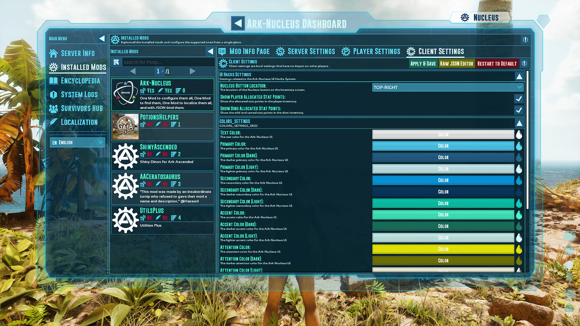 Ark-Nucleus - Gallery - Ark Survival Ascended Mods - CurseForge