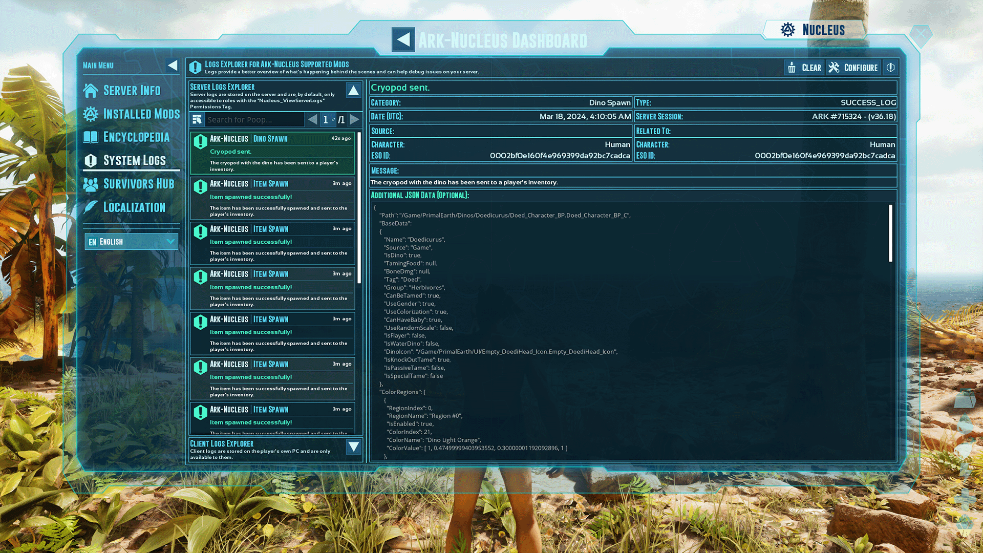 Ark-Nucleus - Ark Survival Ascended Mods - CurseForge
